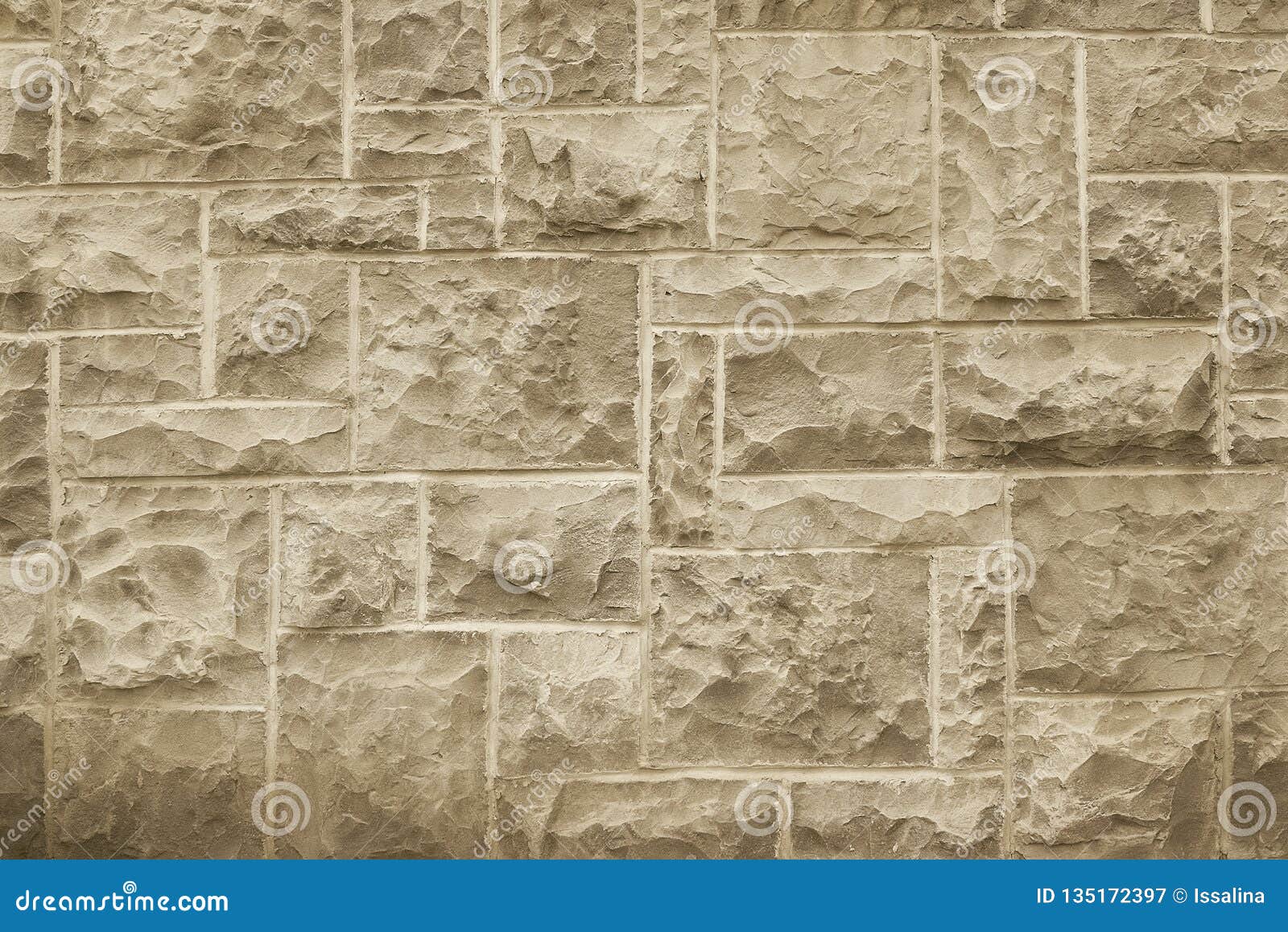 Modern Beige Stone Wall Background Stock Image - Image of mosaic ...