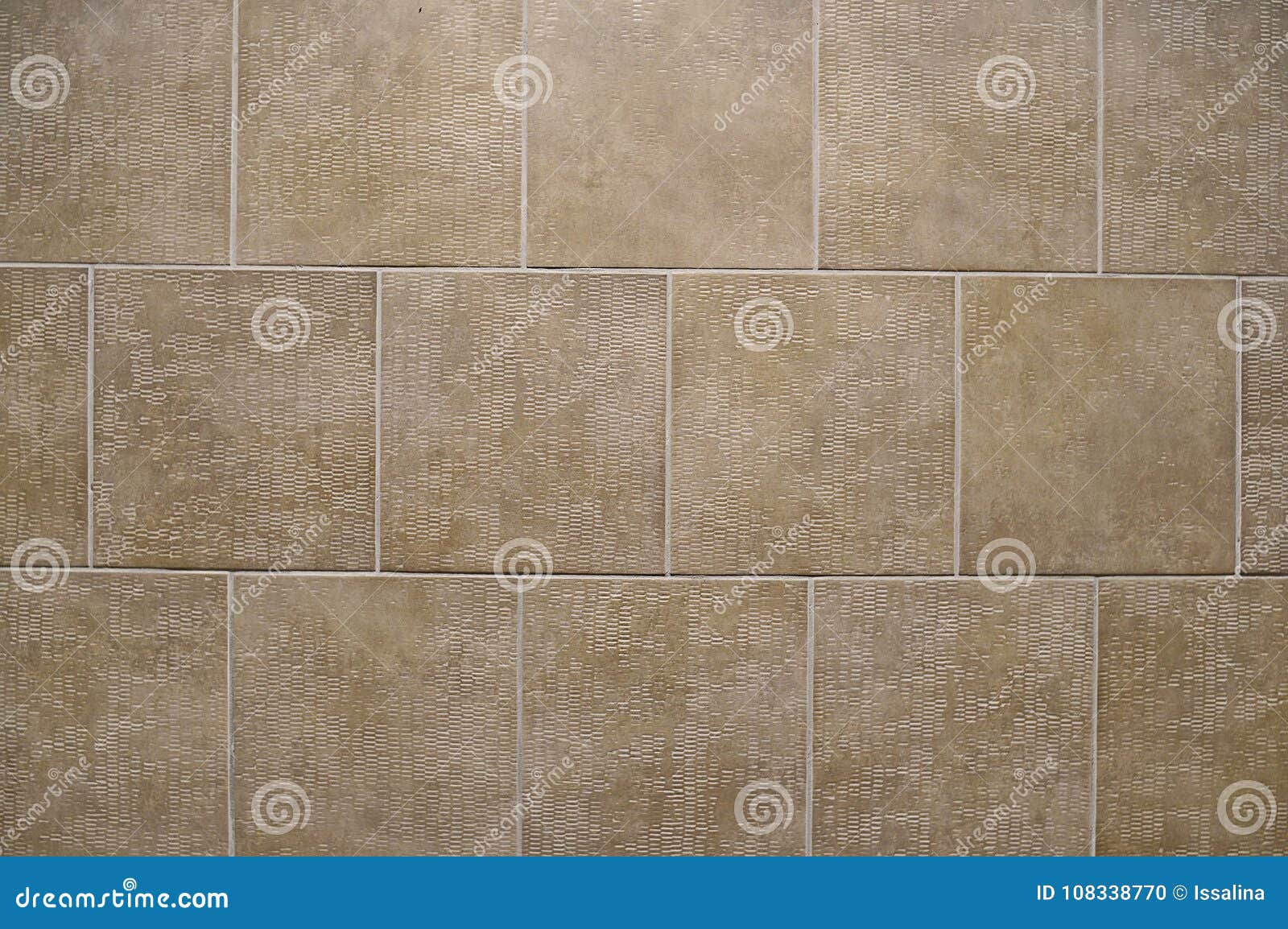Modern Beige Tile Wall Background Texture Stock Photo - Image of ...