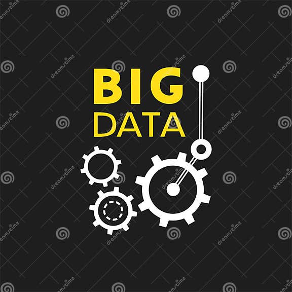 Modern big data symbol stock vector. Illustration of modern - 277571554
