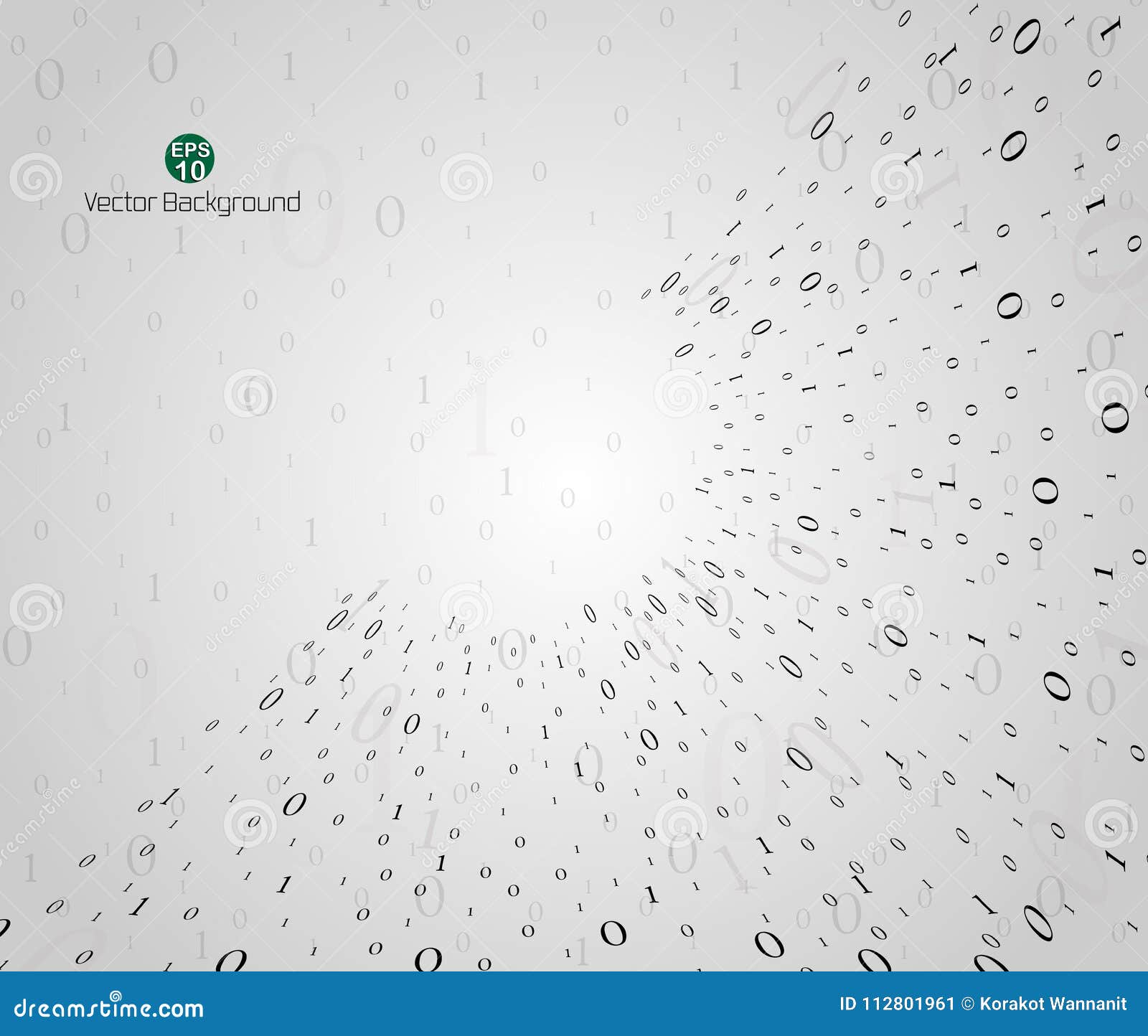 Computer Codes In Cells With Numbers On Black Background. Animation ...