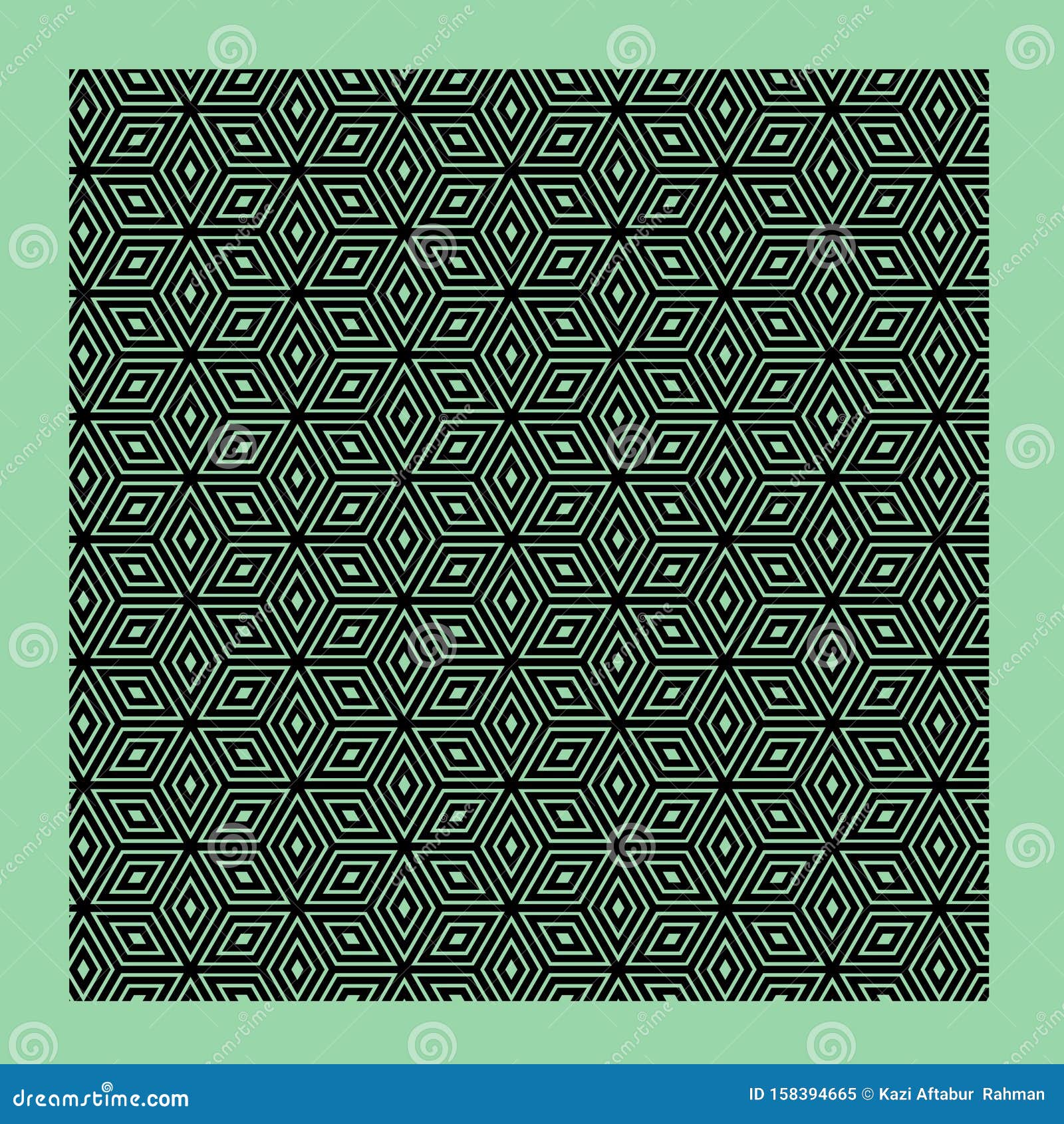 Modern Black Awesome Pattern Design Template Design Stock Illustration ...