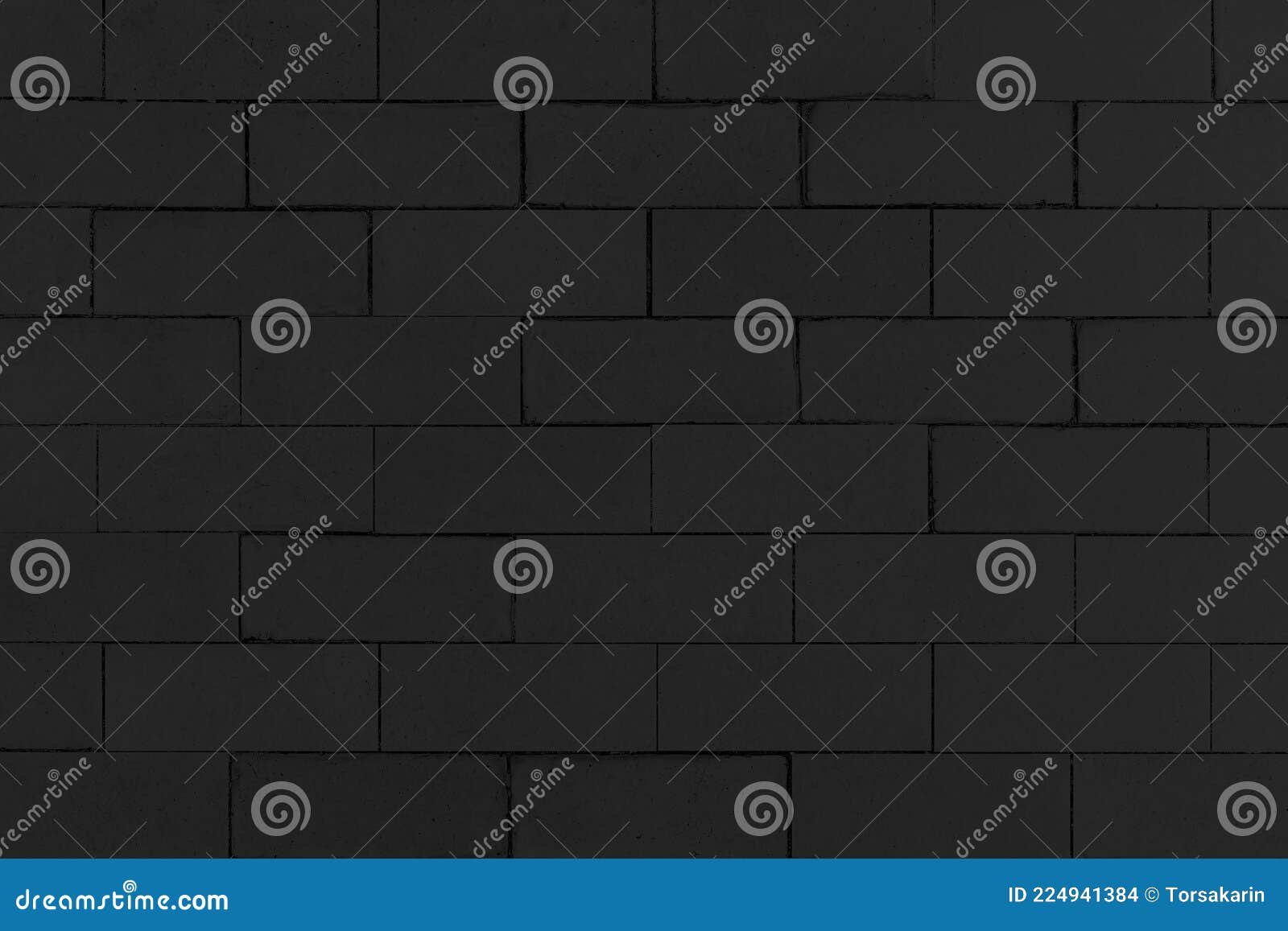 Black Brick Wall Texture for Background Stock Photo - Image of bright ...