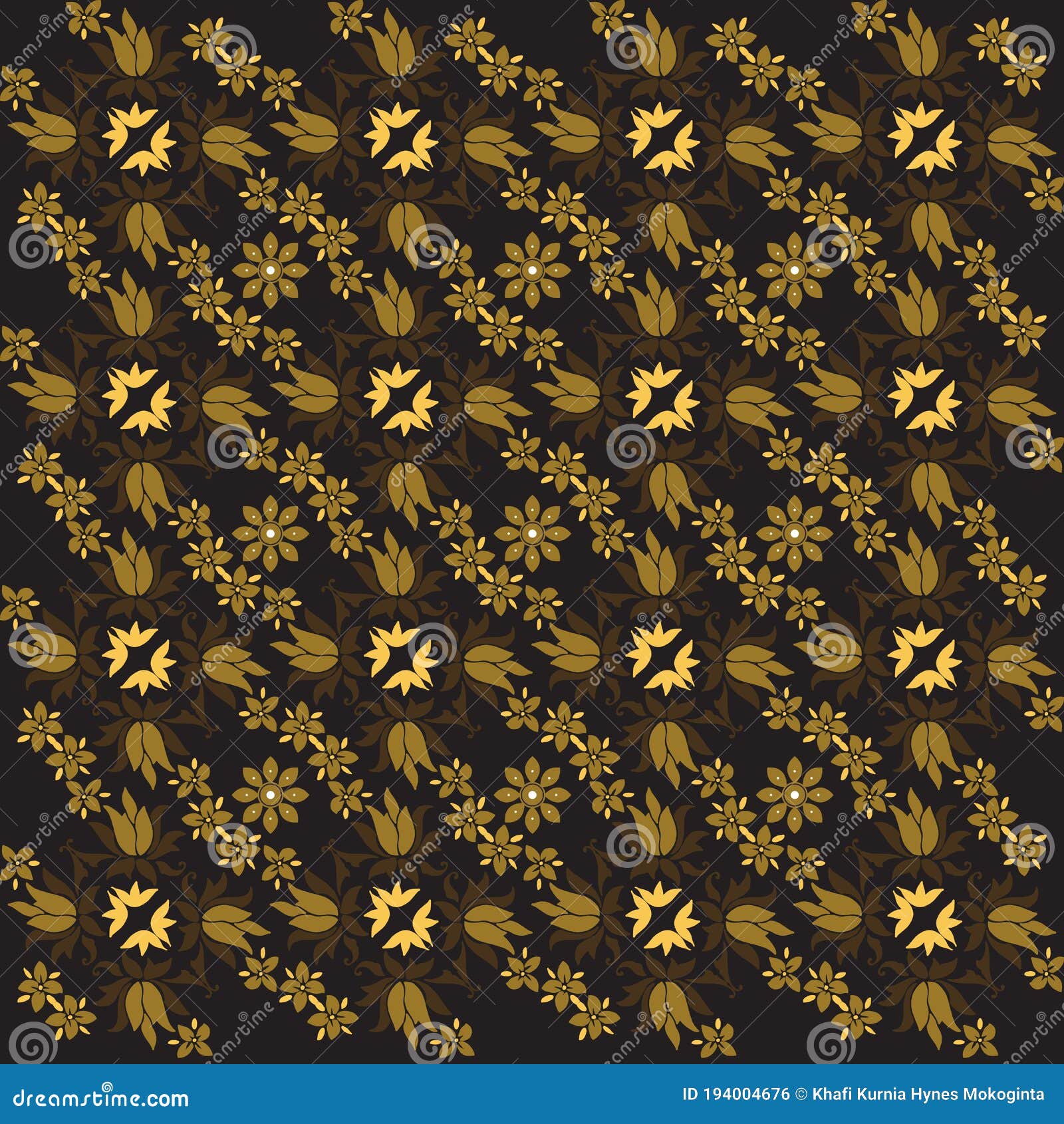 Modern Black Color Design for Central Java Traditional Typical Batik ...