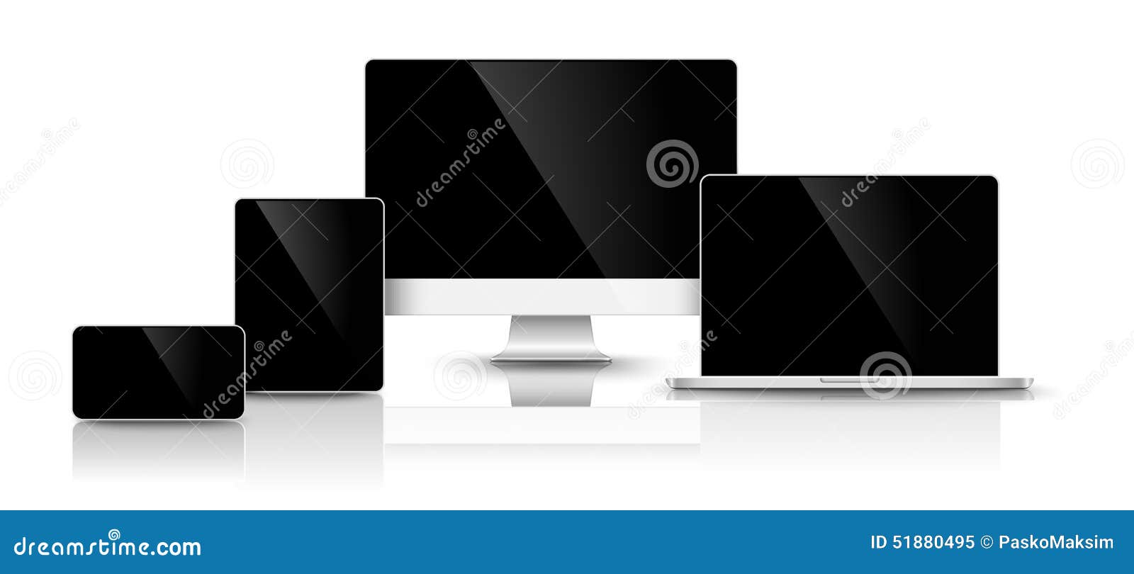 Devices Vector Icon Isolated On Transparent Background, Linear D ...