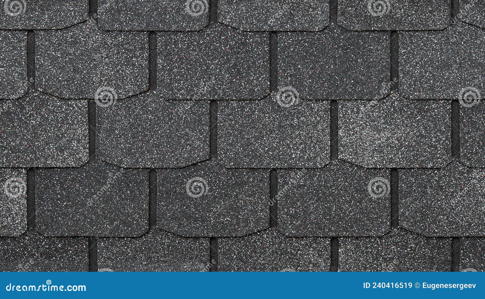 Modern Black Flexible Shingles Pattern, Seamless Texture Stock Image ...