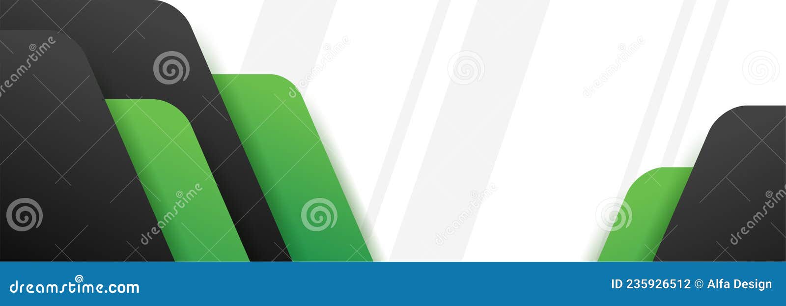 Modern Black and Green Banner Background. Vector Abstract Graphic ...