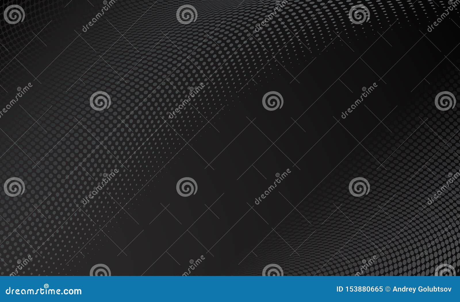 Modern Black Halftone Pattern Background. Vector Trend Digital Graphic ...