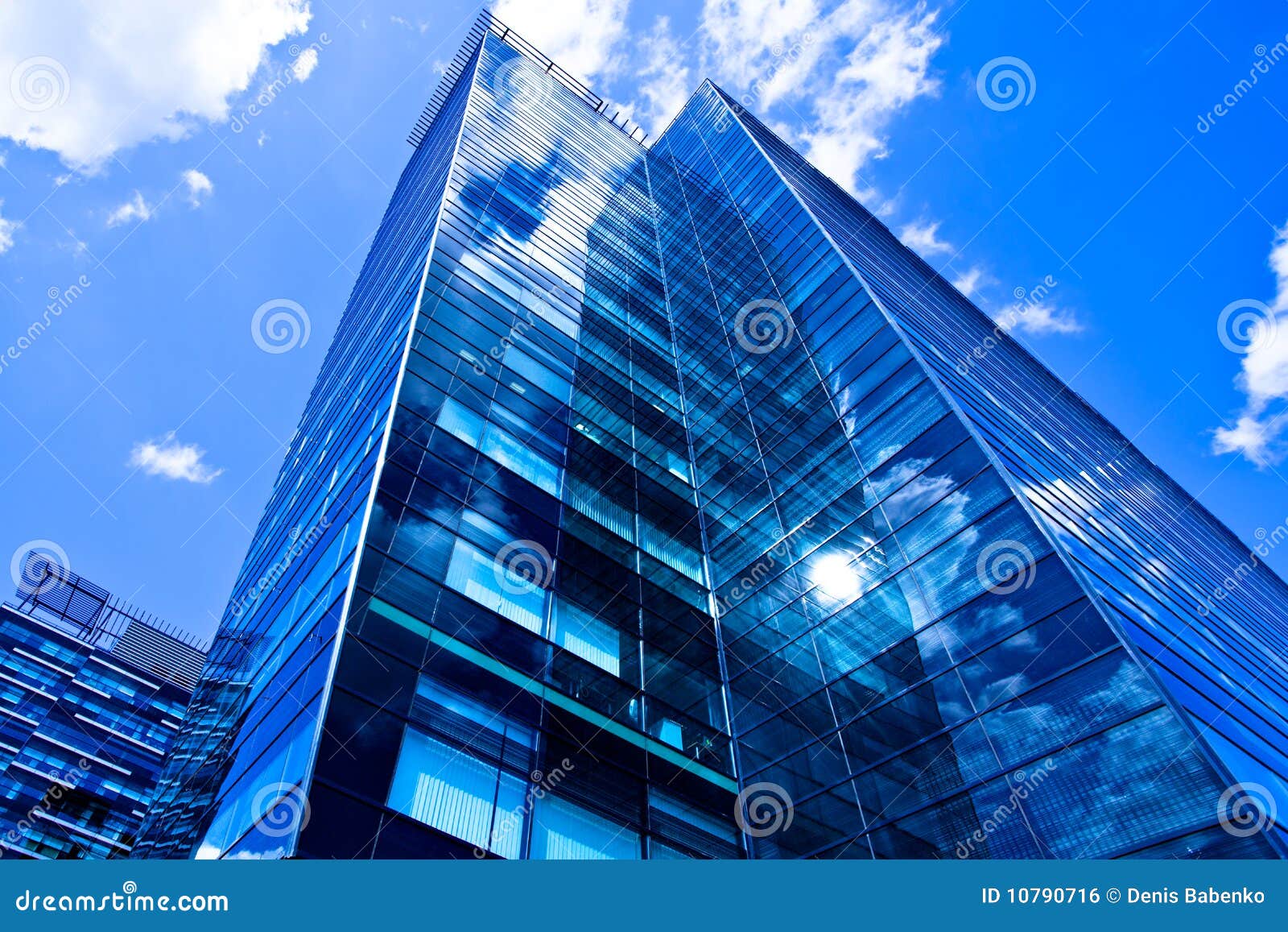 Modern Black Skyscraper on Sky Stock Photo - Image of dark, erect: 10790716
