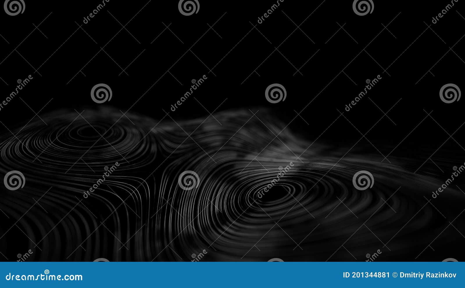Modern Black Technology Background 3d Render. Abstract Science ...