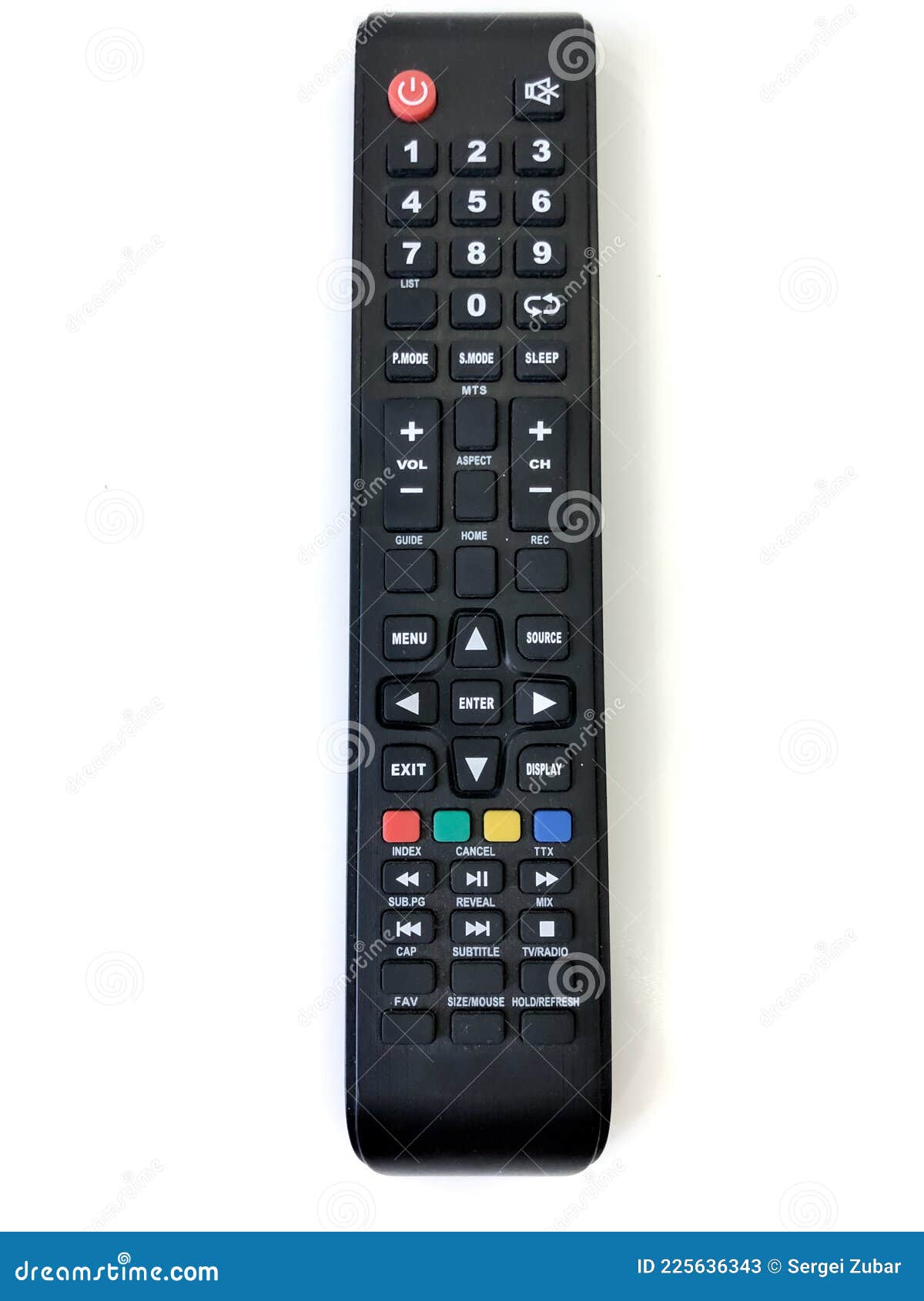 Modern Black Tv Remote Control Stock Image - Image of remote, program ...
