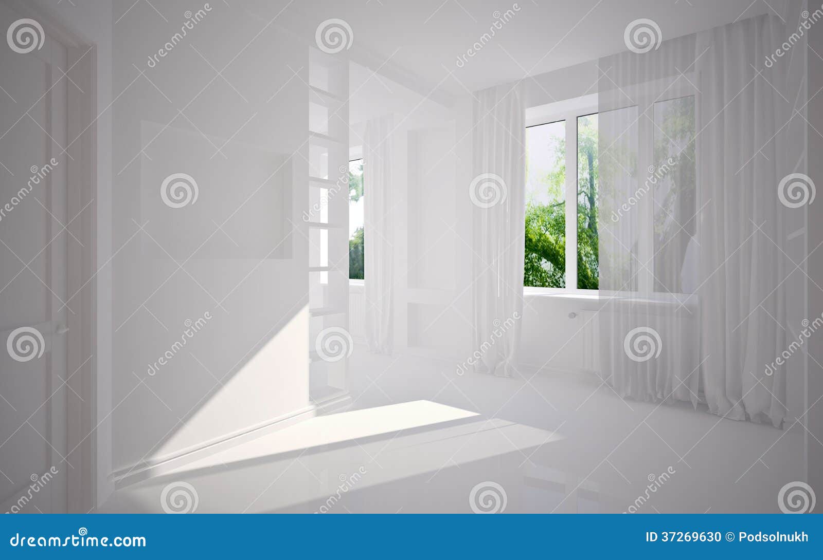 Modern blank interior stock photo. Image of panels, comfort - 37269630