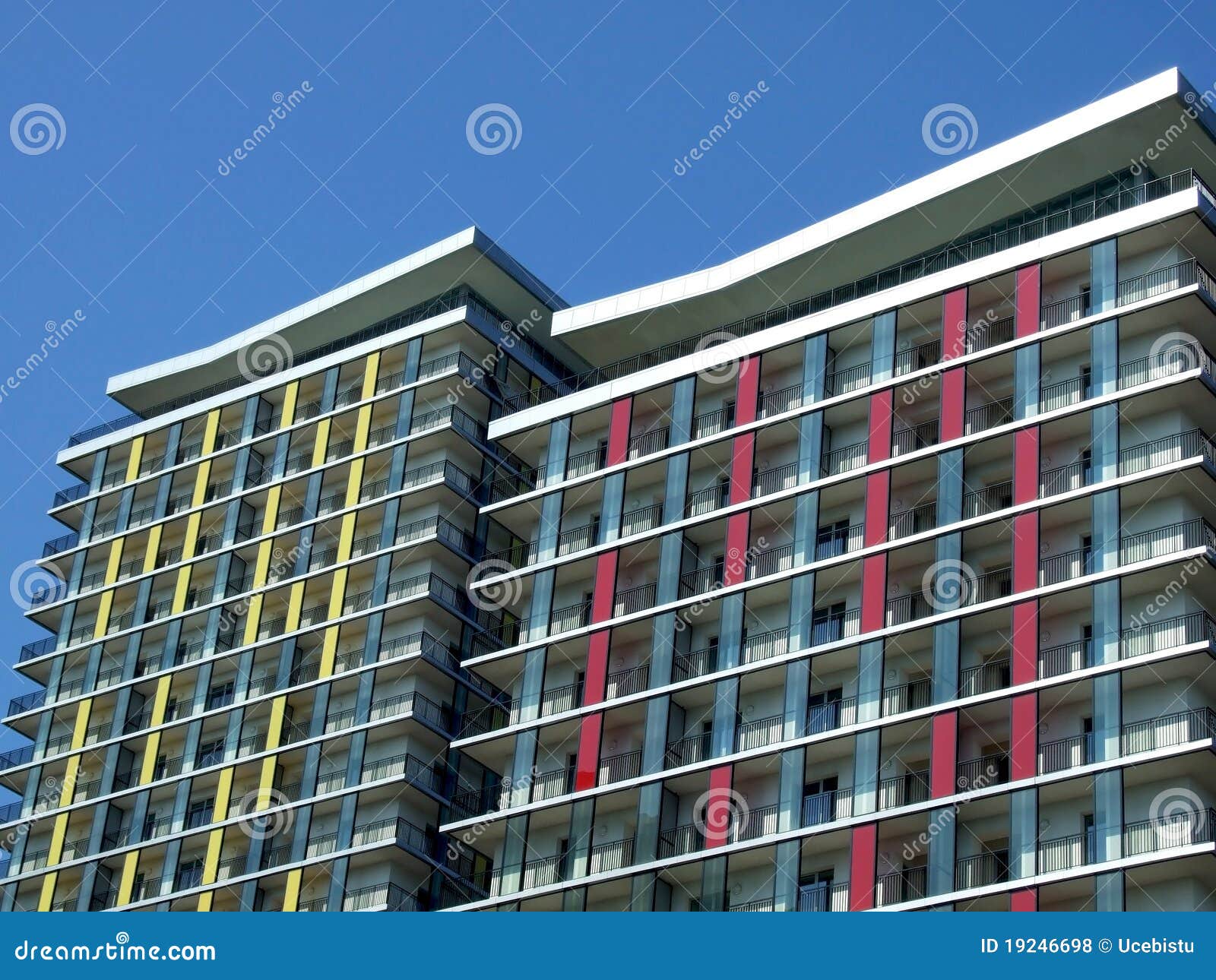 Modern block stock photo. Image of architecture, pattern - 19246698