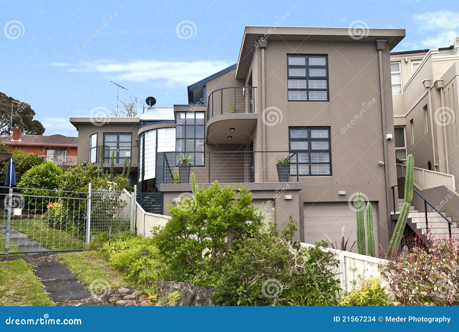 Modern block of units stock photo. Image of housing, community - 21567234