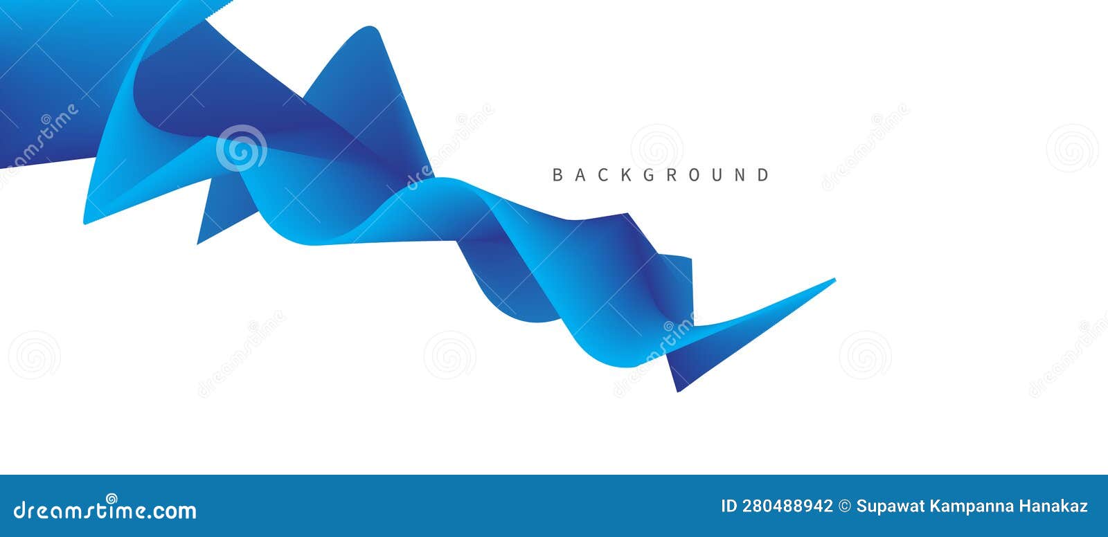 Modern Blue Abstract Background Vector Illustration Stock Illustration ...