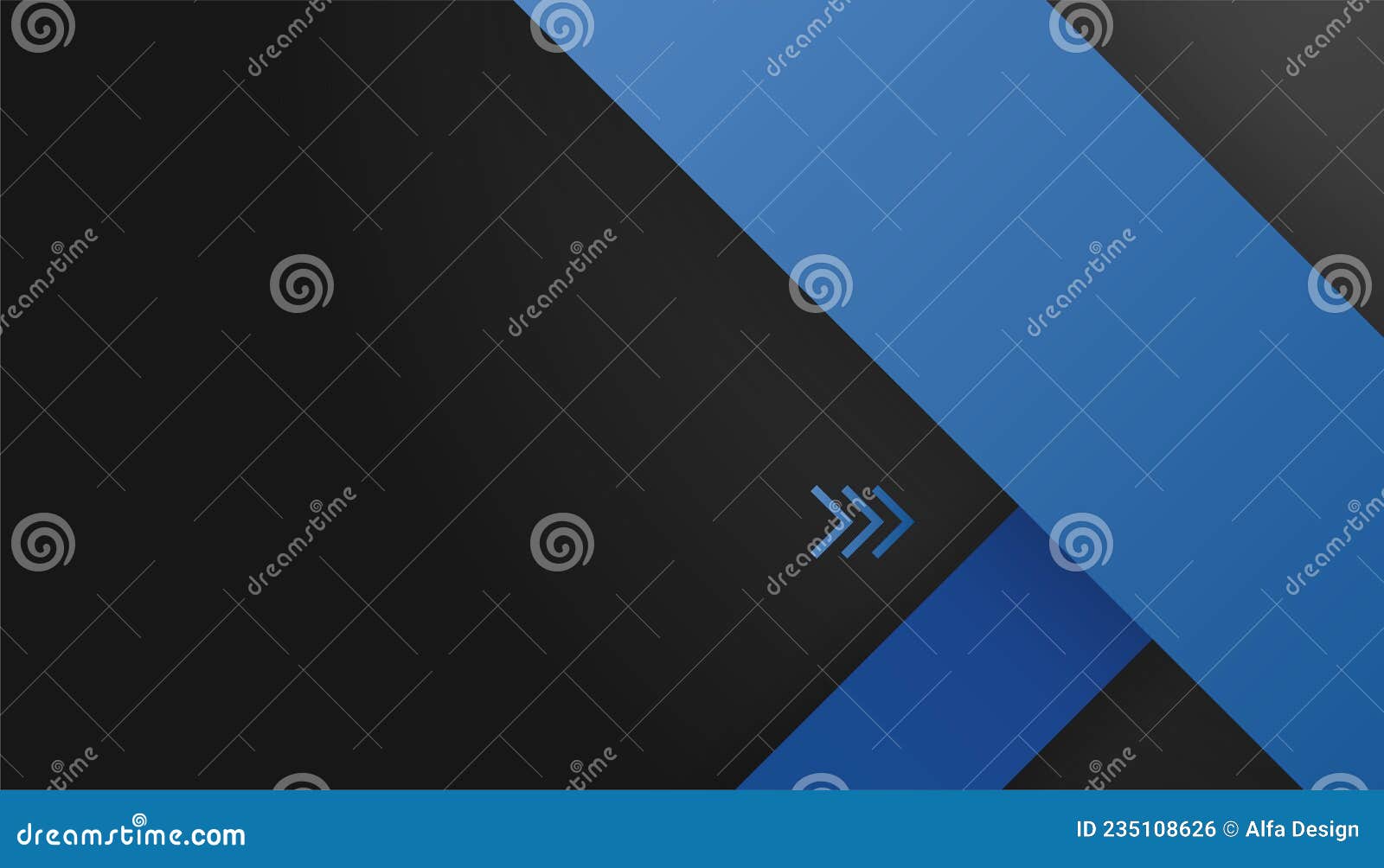 Modern Blue Abstract Business Presentation Background. Vector Abstract ...