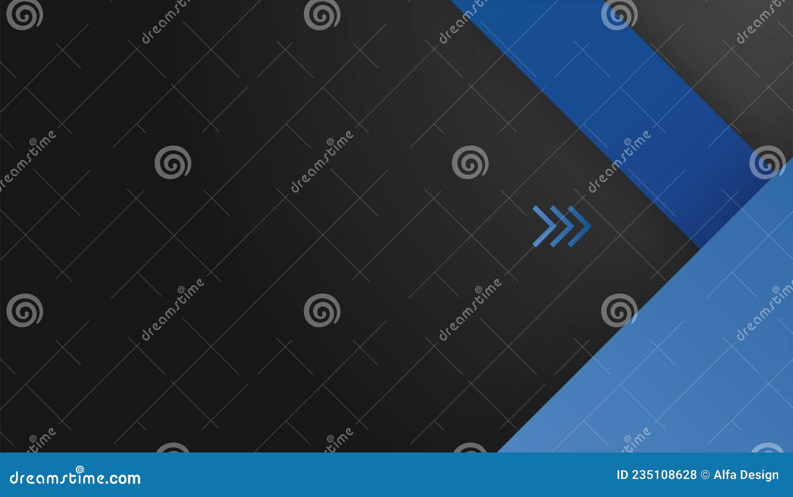 Modern Blue Abstract Business Presentation Background. Vector Abstract ...
