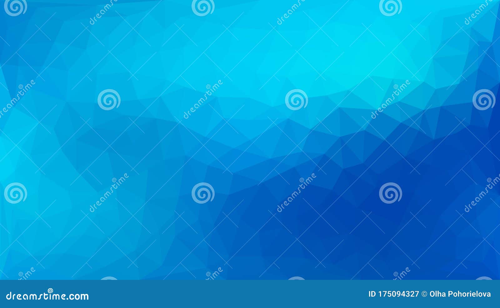 Modern Blue Abstract Polygonal Background. Geometric Texture Background ...