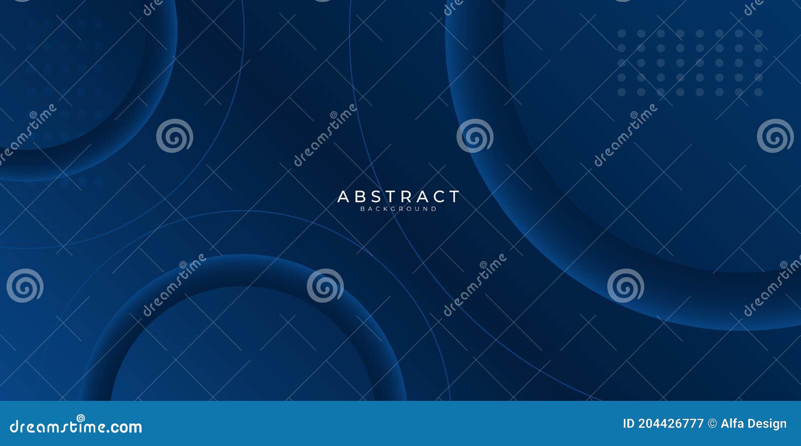 Modern Blue Abstract Presentation Background with Overlap Layered Light ...