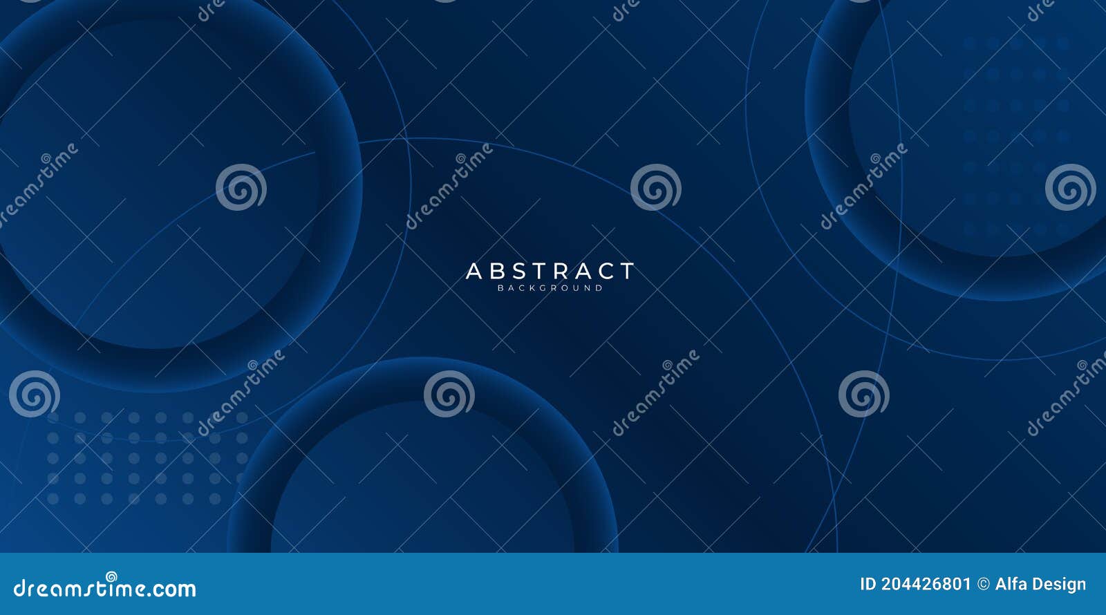 Modern Blue Abstract Presentation Background with Overlap Layered Light ...