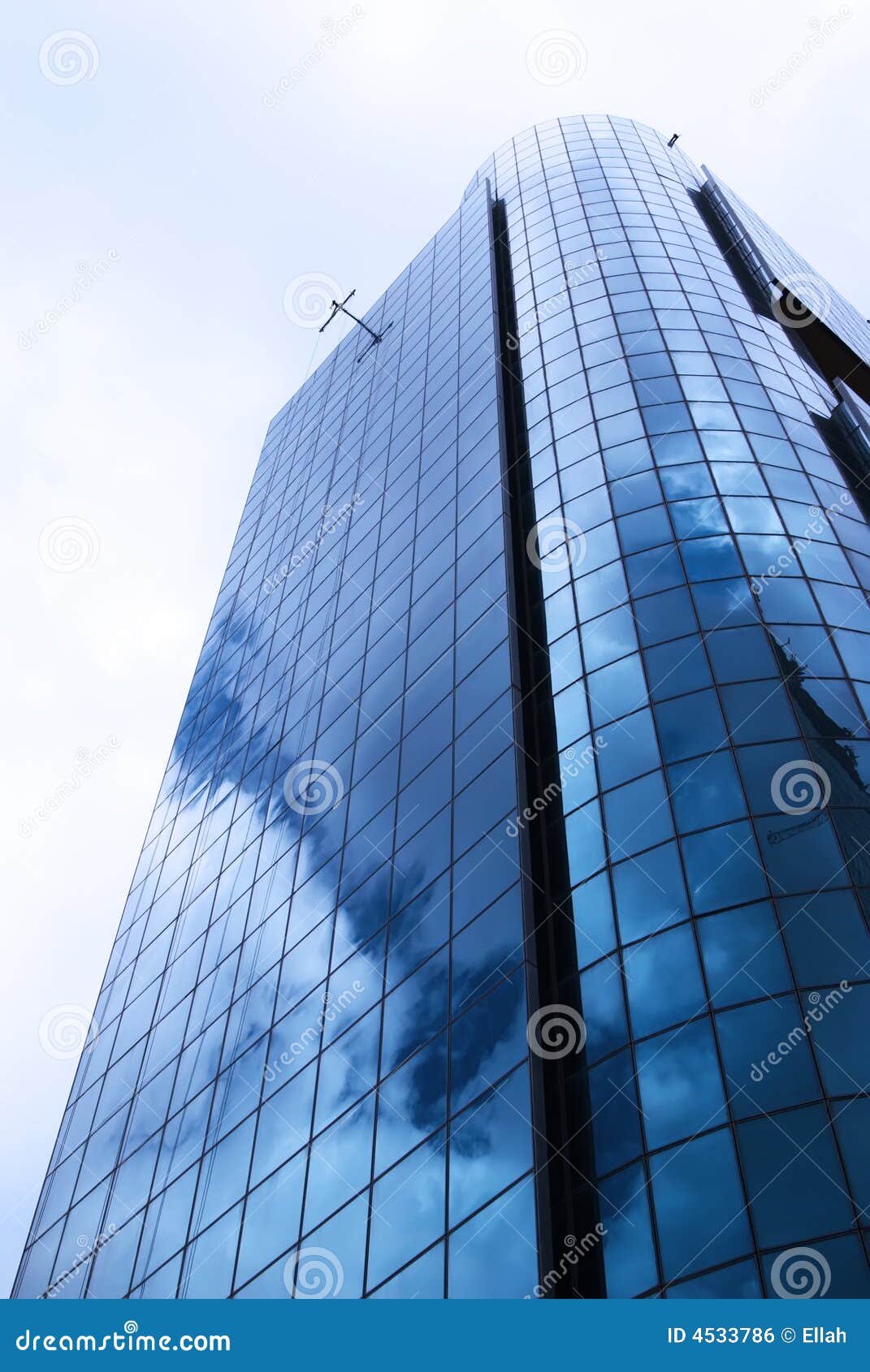 Modern blue architecture stock photo. Image of blue, apartment - 4533786