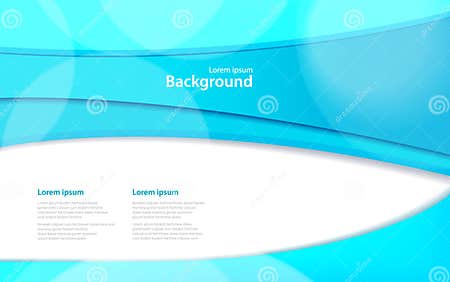 Modern Blue Business Presentation Template, Vector Illustrator Stock ...