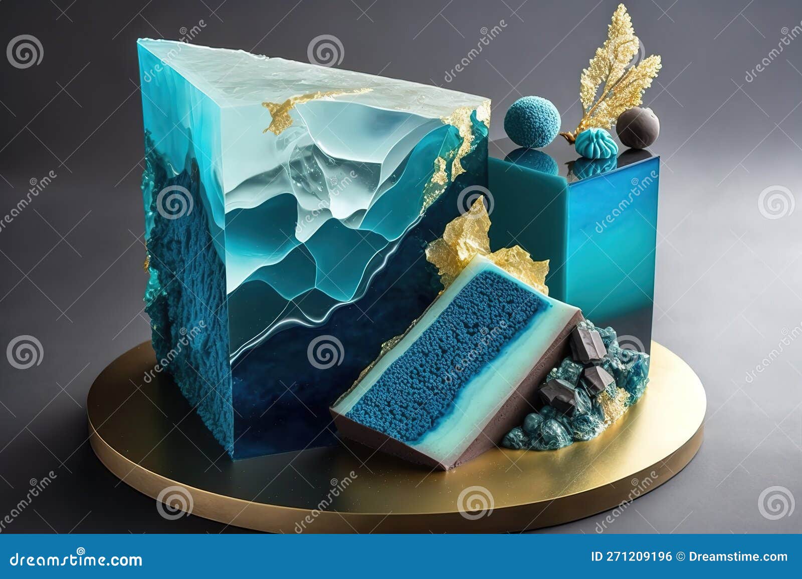 Isomalt Sugar Substitute Molecule (one Of Two Components Shown). Atoms ...