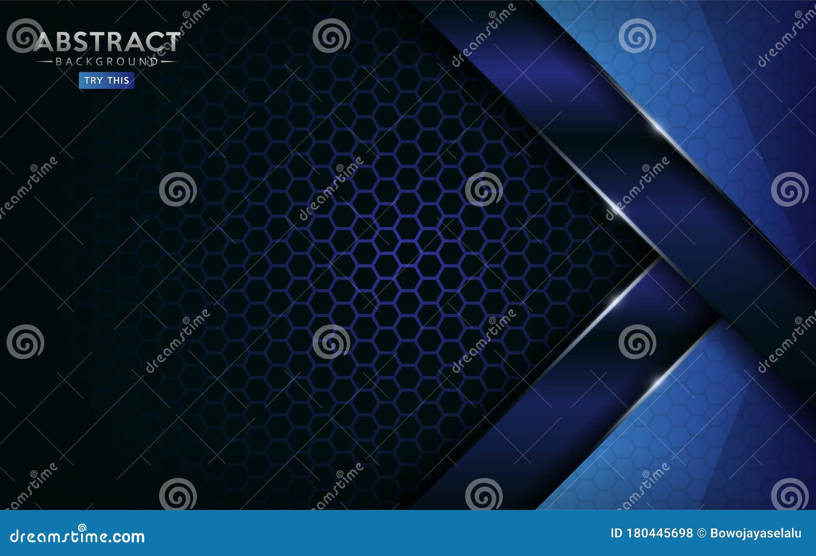 Modern Blue 3D Textured Style Background Design. Modern Abstract Vector ...
