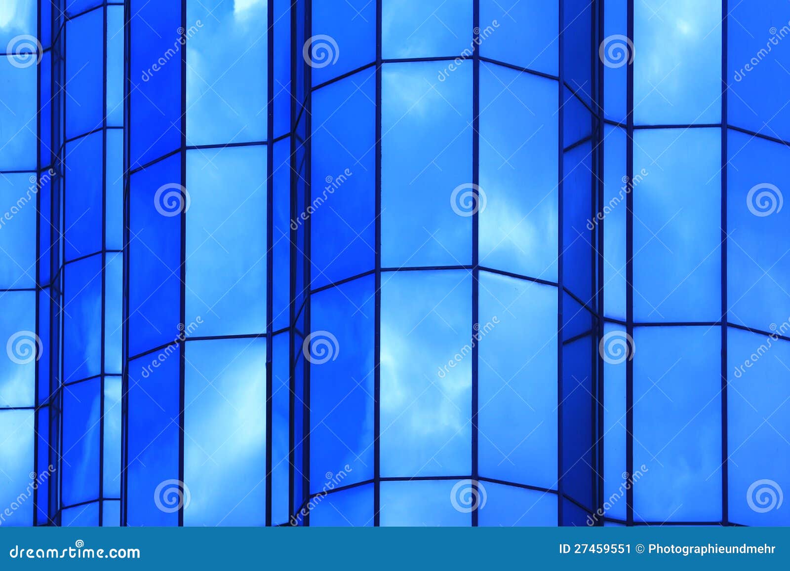 Modern blue facade stock image. Image of facade, colored - 27459551