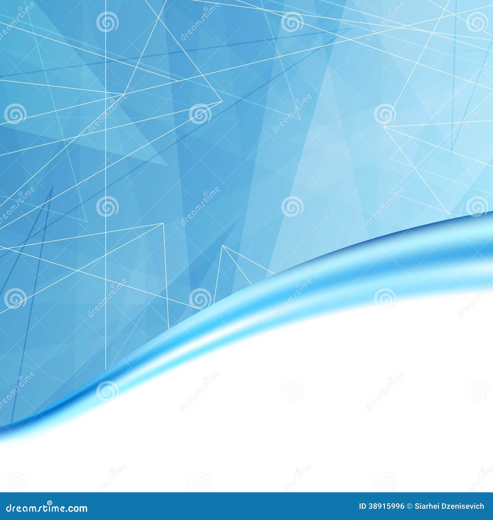 Modern Blue Folder Cover Background Template Stock Vector ...