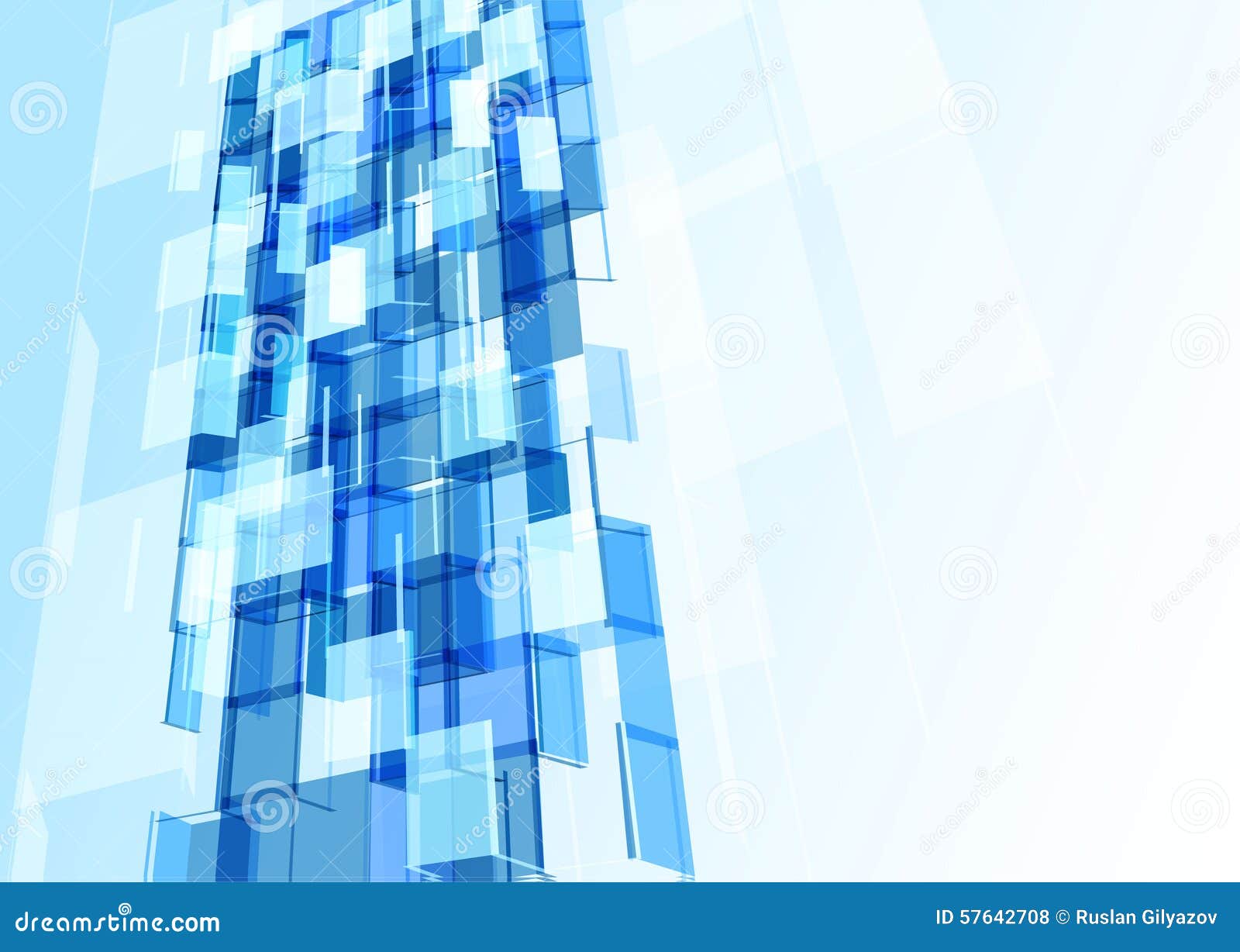 Glass Wall Template Partition Showcase Window Cartoon Vector ...