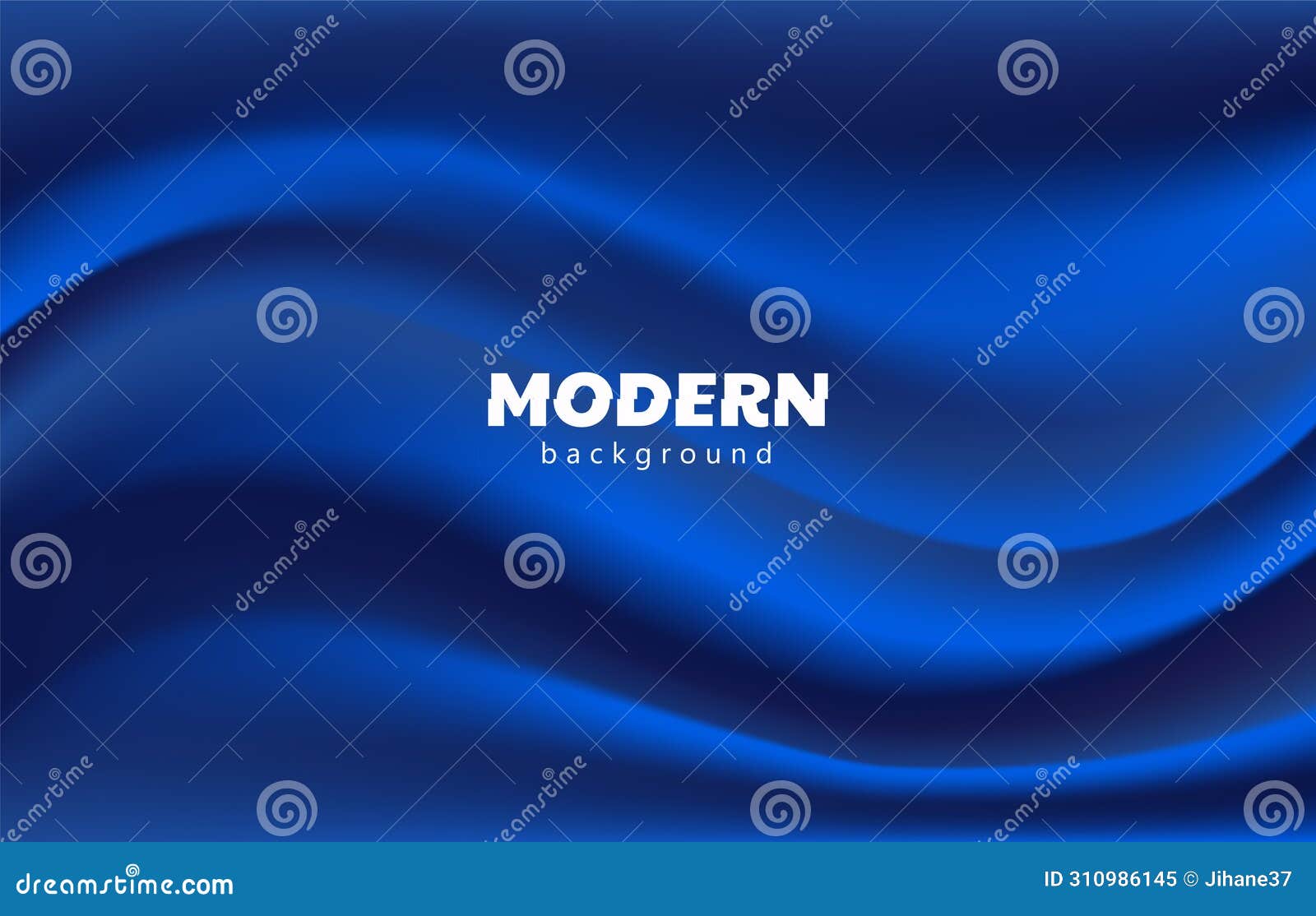 Modern Blue Gradient Background Concept Stock Vector - Illustration of ...