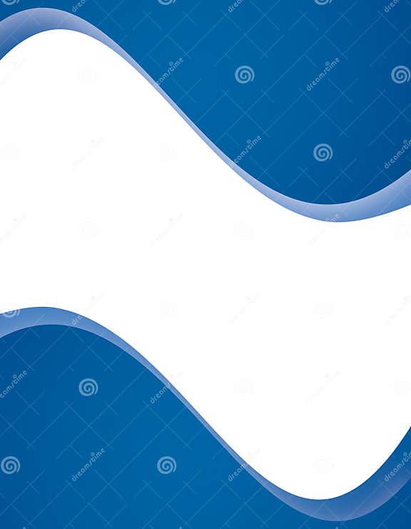 Modern Blue Page Layout stock illustration. Illustration of white - 653875