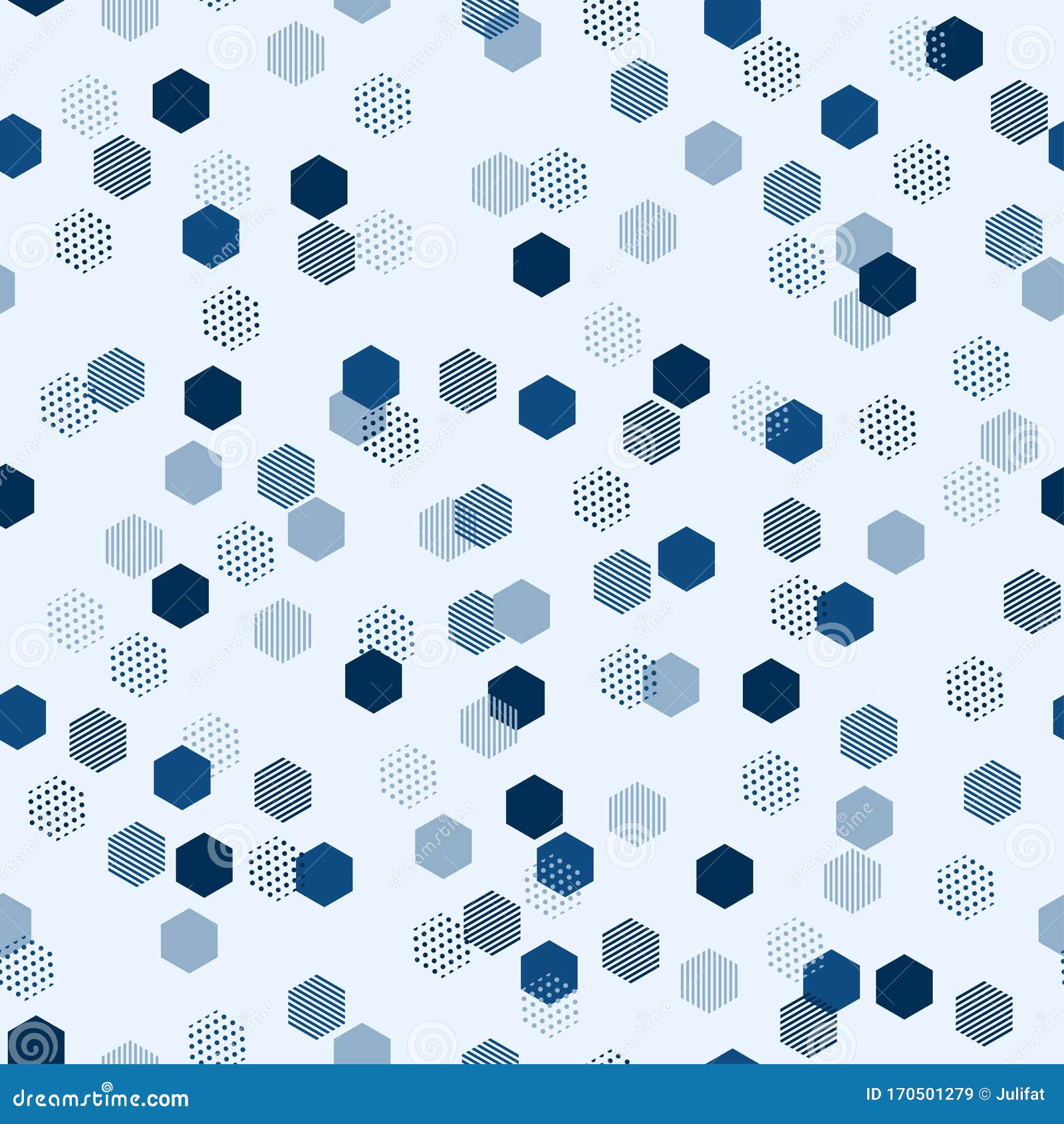 Modern Blue Seamless Pattern with Blue Abstract Background for Classic ...