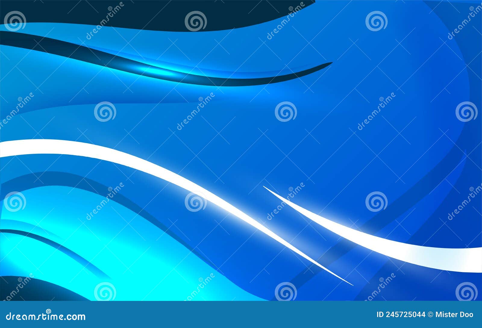 Modern Blue Shapes Background Vector Stock Vector - Illustration of ...