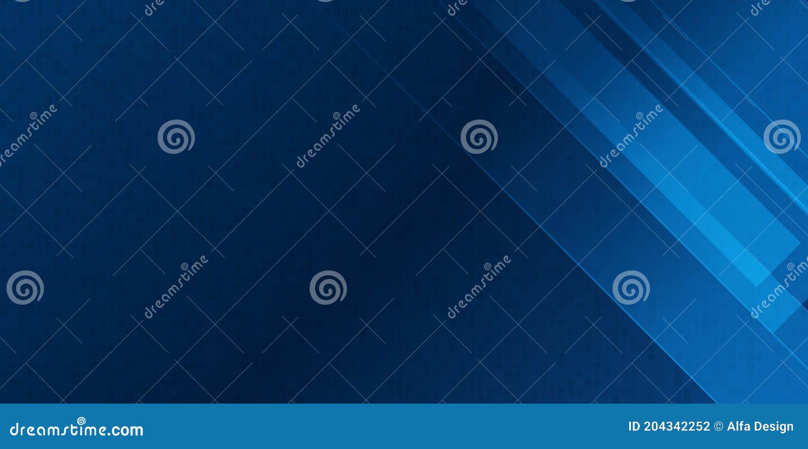 Modern Blue Technology Background with Abstract Geometric Shapes ...