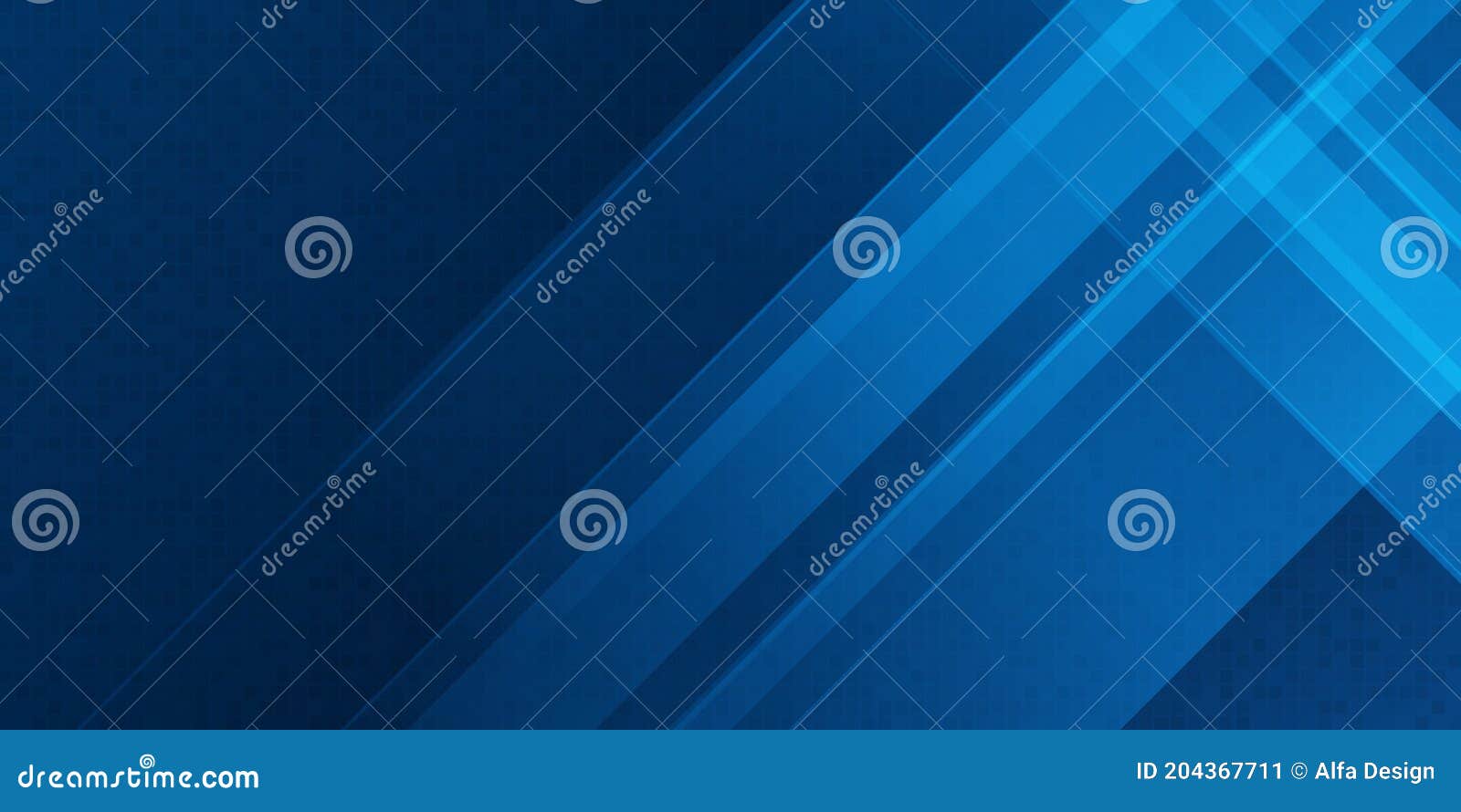 Modern Blue Technology Background with Abstract Geometric Shapes ...