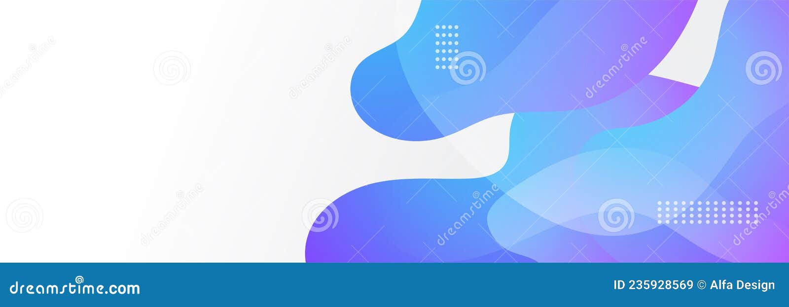 Modern Blue Technology Banner Background. Vector Abstract Graphic ...