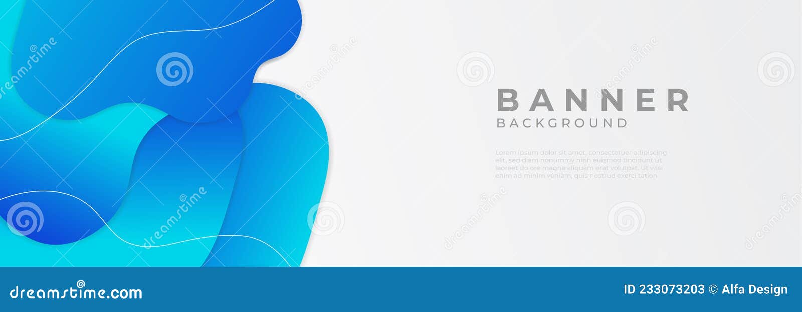 Modern Blue Vector Abstract Graphic Design Banner Pattern Background ...