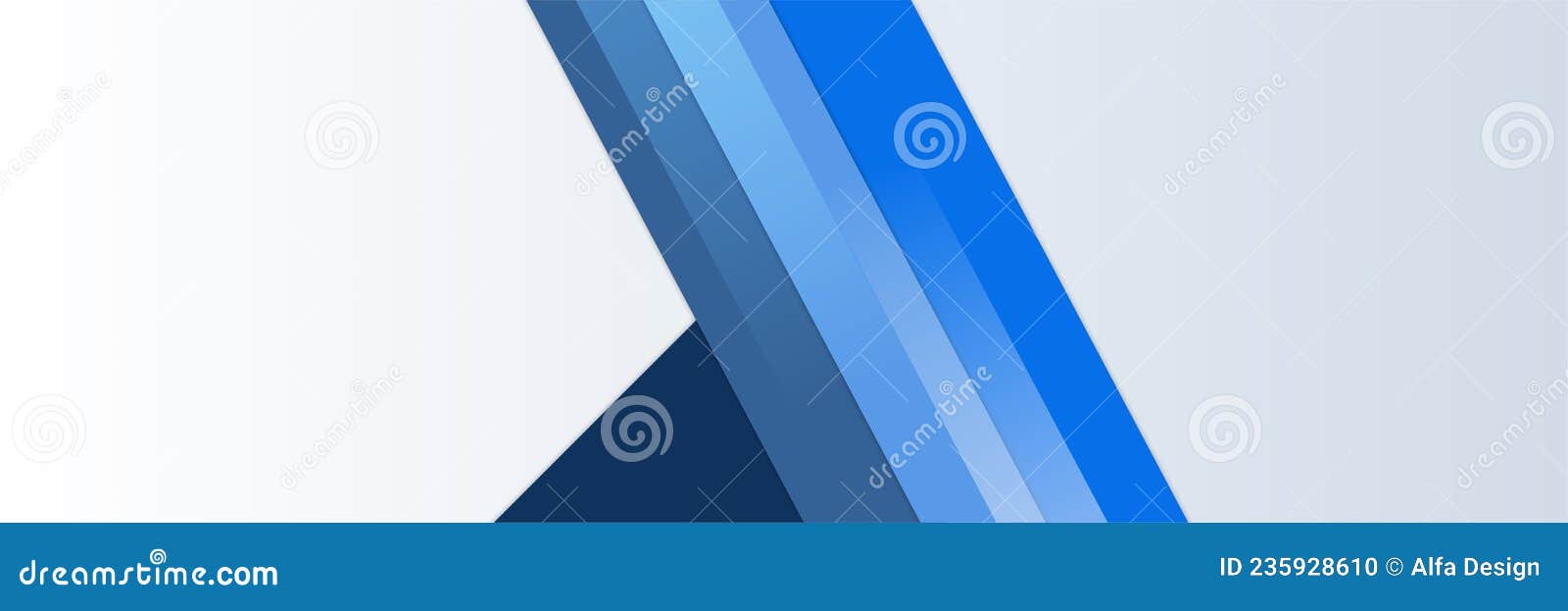 Modern Blue and White Abstract Square Banner Background. Vector ...