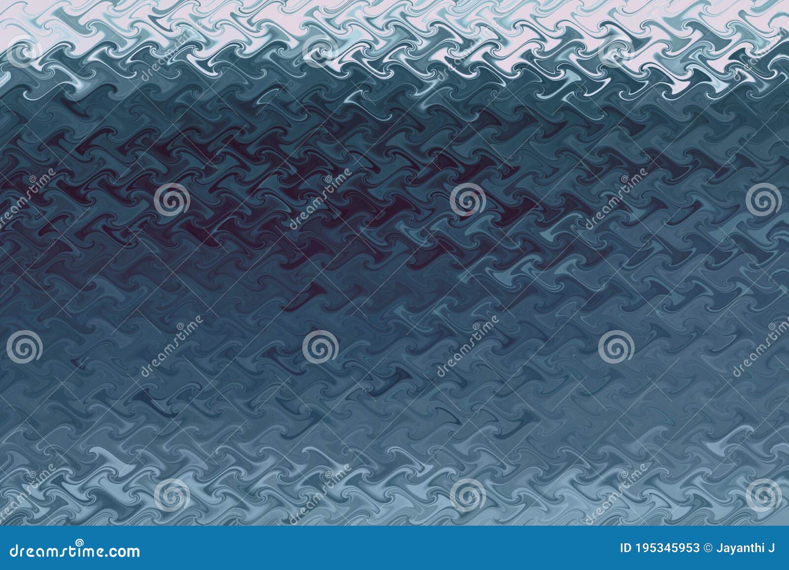 Modern Bluish Green Wavy Interlinked Abstract Background Stock Image ...