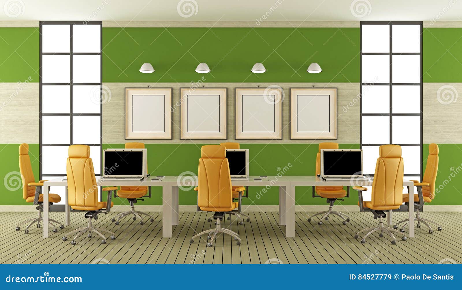 Modern boardroom stock illustration. Illustration of modern - 84527779