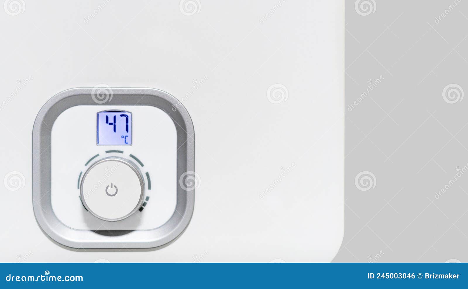 Modern Boiler with Electronic Display and Automatic Temperature ...