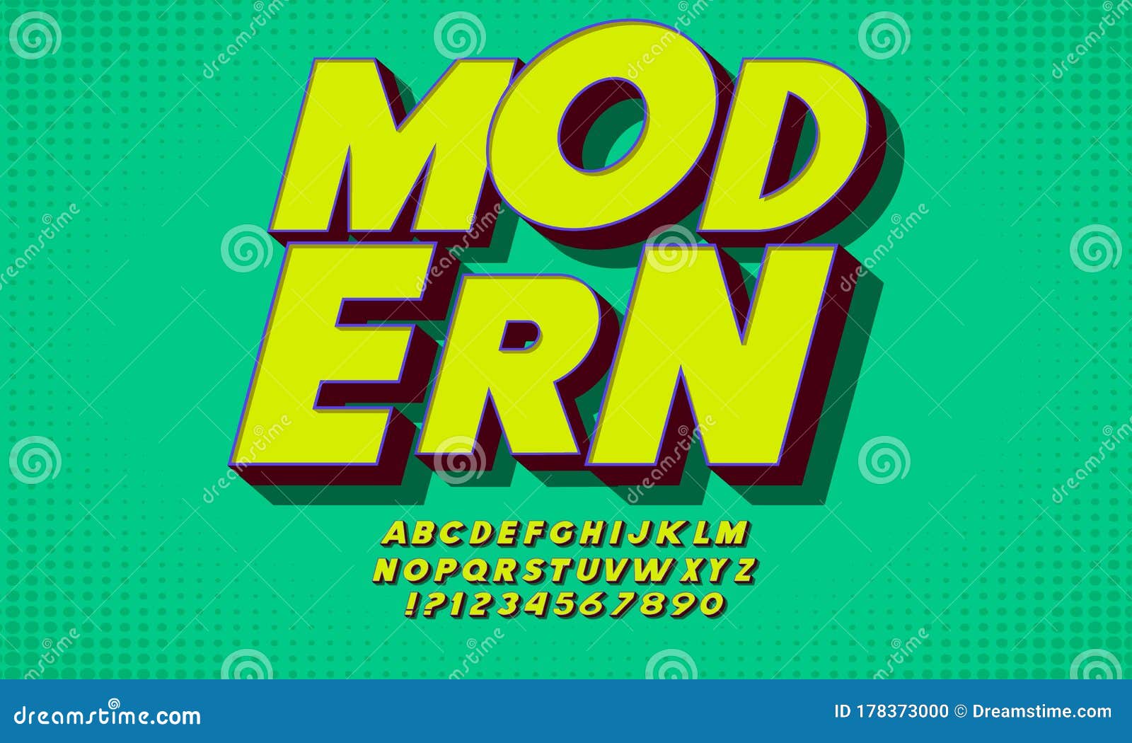 Modern Bold Font Design, Alphabet Letters and Numbers Stock ... Modern Bold Font Design, Alphabet Letters and Numbers Stock ...