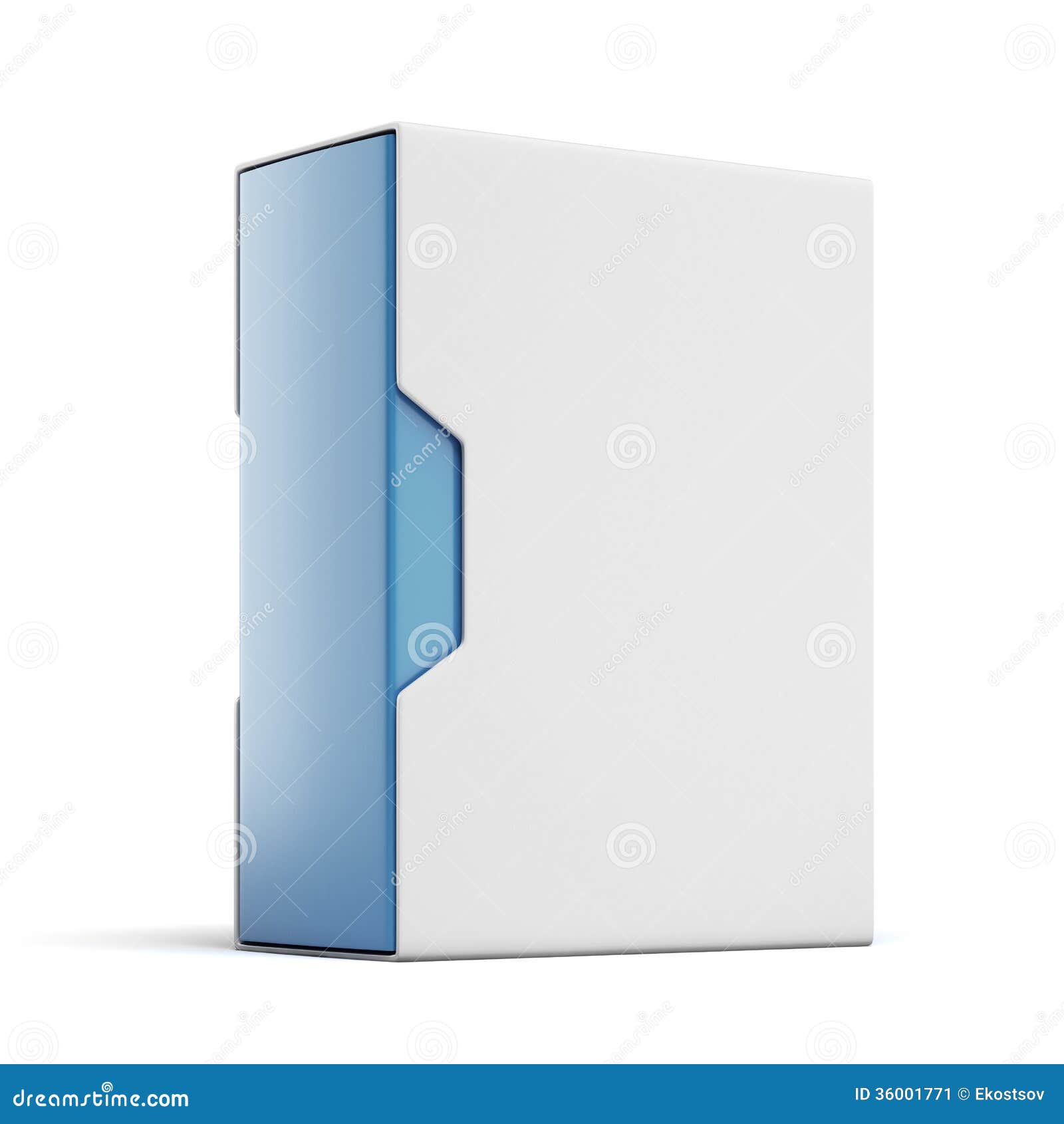 Modern Box package stock illustration. Illustration of advertising ...