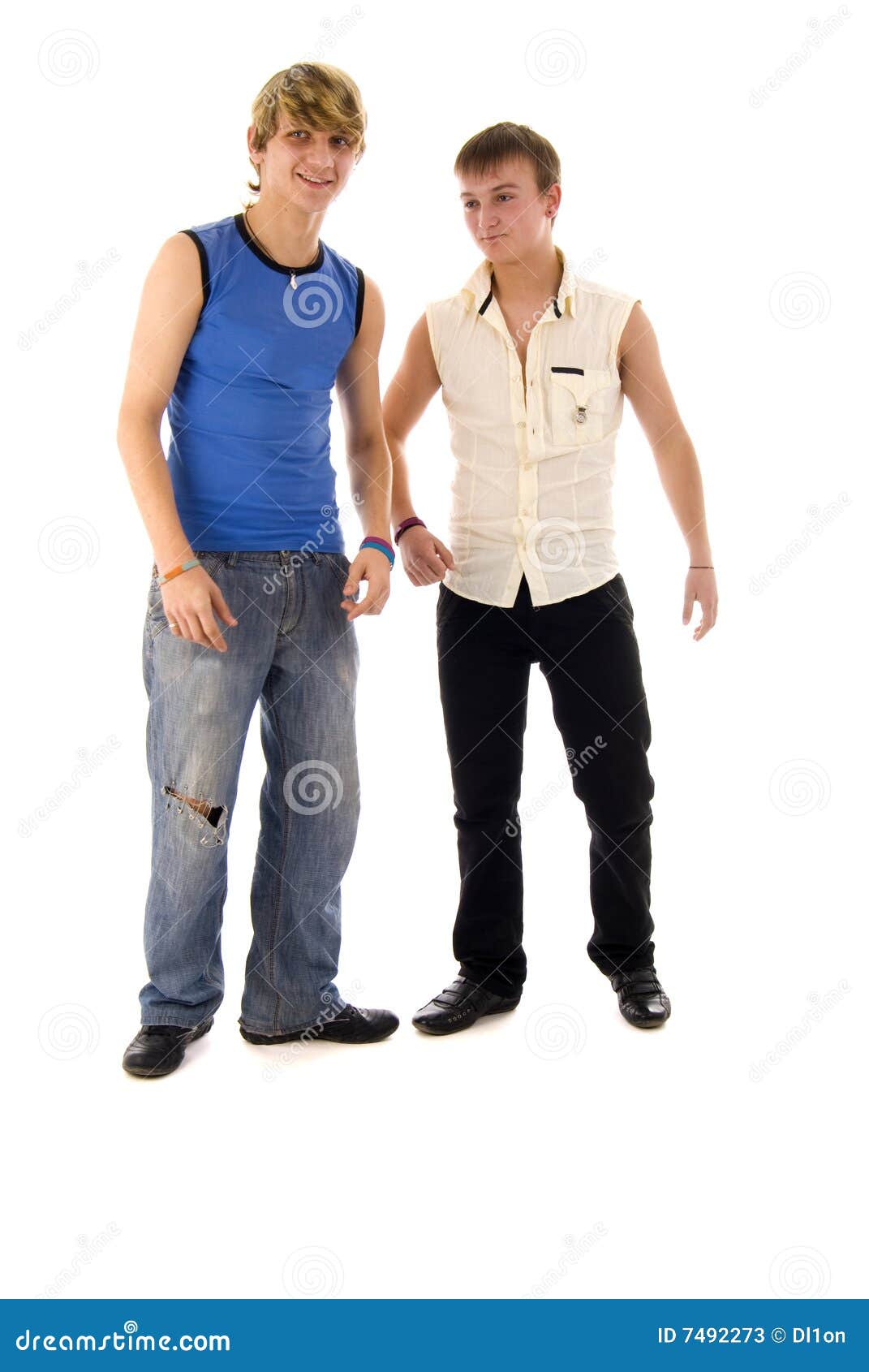 Modern Boys Duet stock image. Image of cool, freshness - 7492273