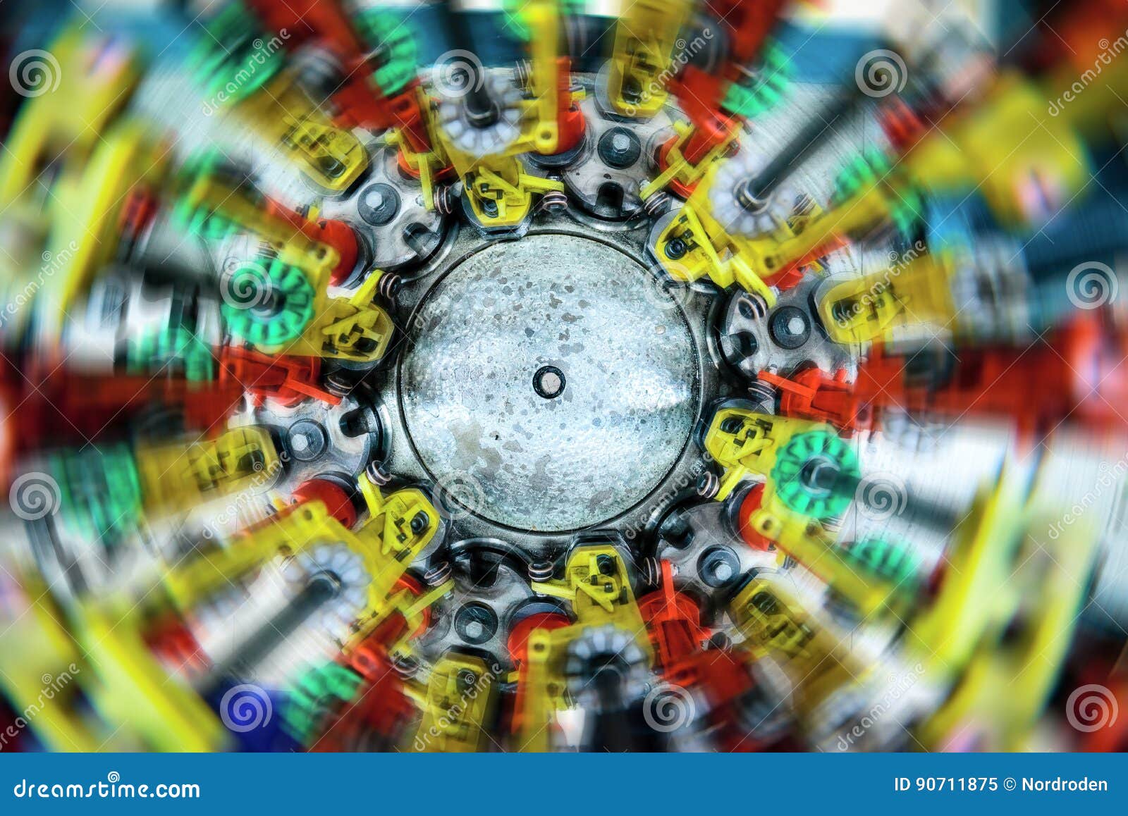 Modern braiding machine. stock image. Image of industry - 90711875