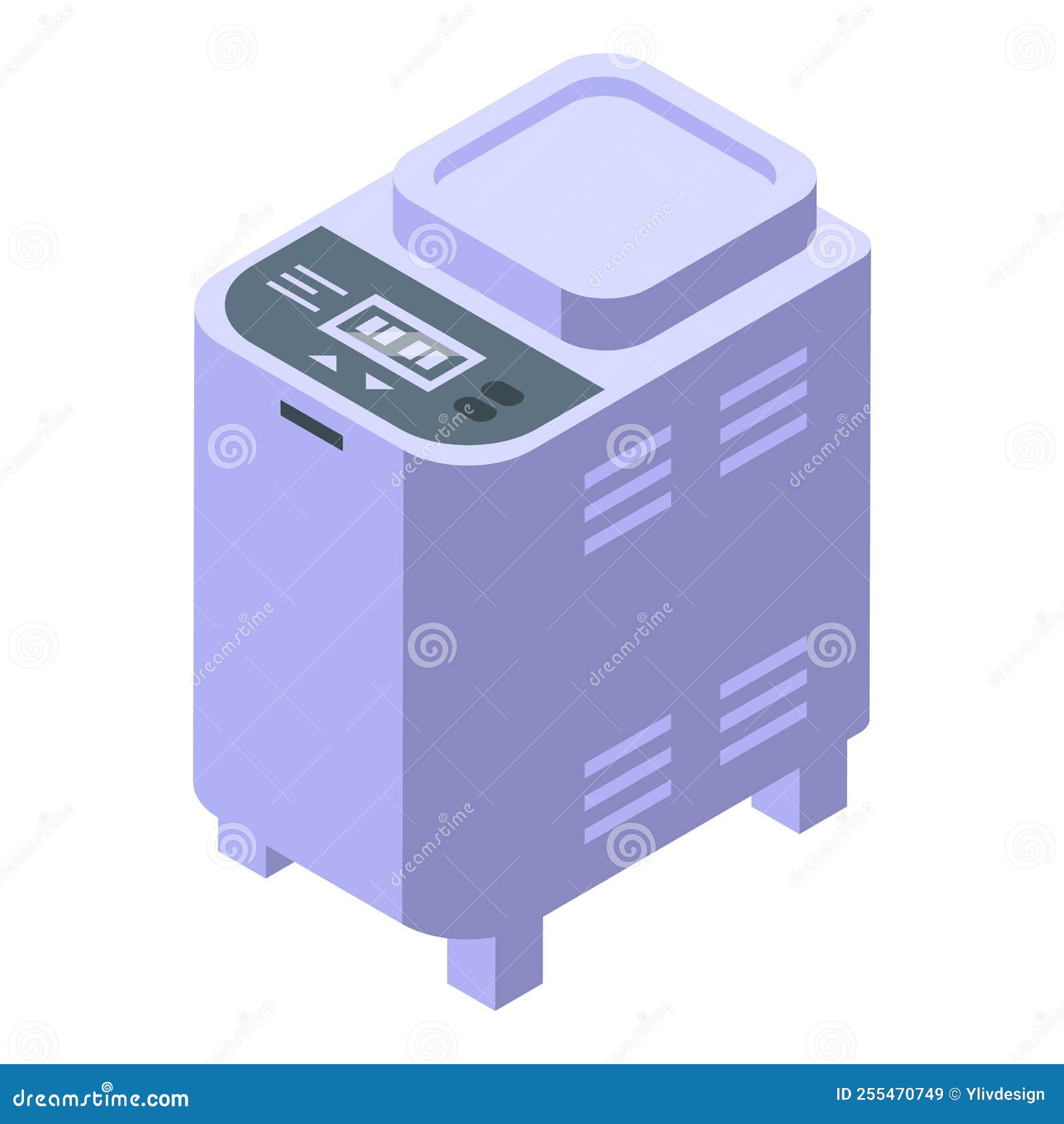 Modern Breadmaker Icon Isometric Vector. Food Machine Stock Vector ...