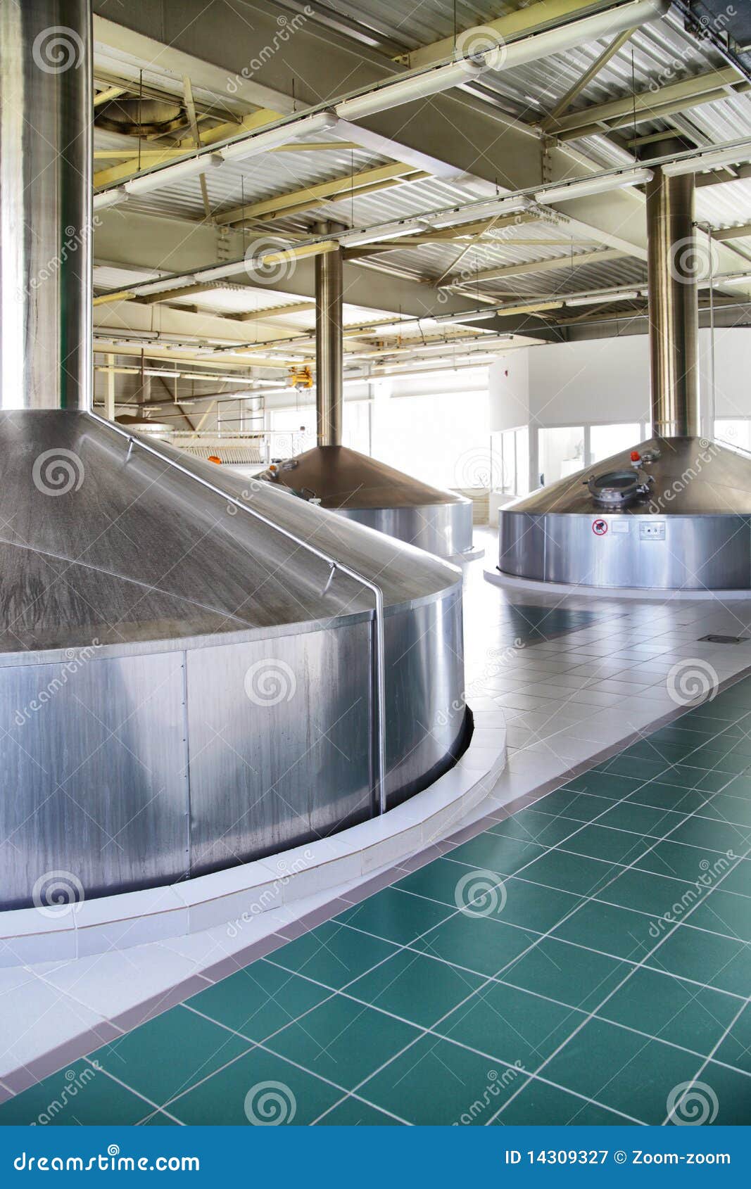 Modern brewery stock image. Image of reservoir, brewery - 14309327