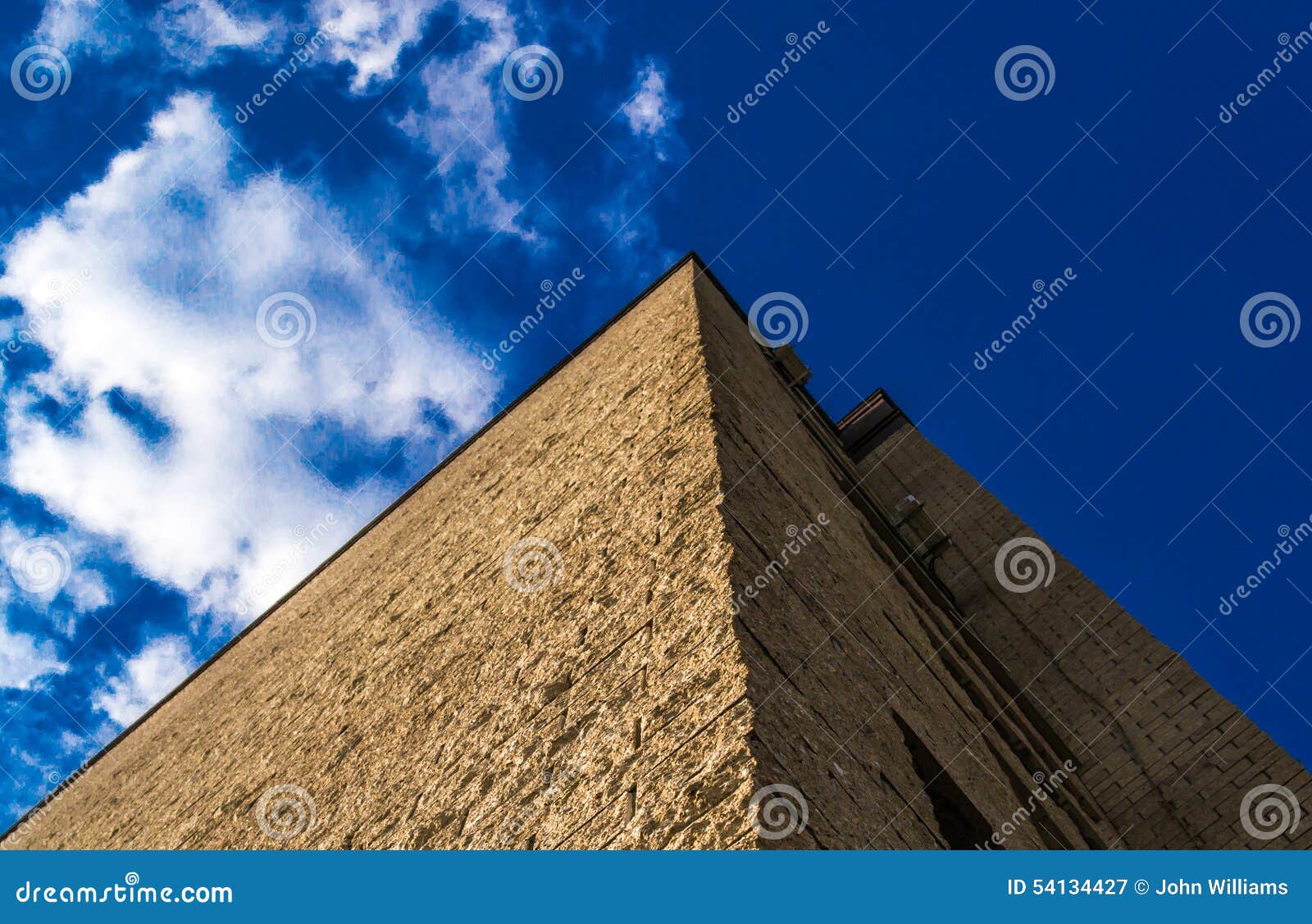 Modern Brick Building stock image. Image of abstract - 54134427