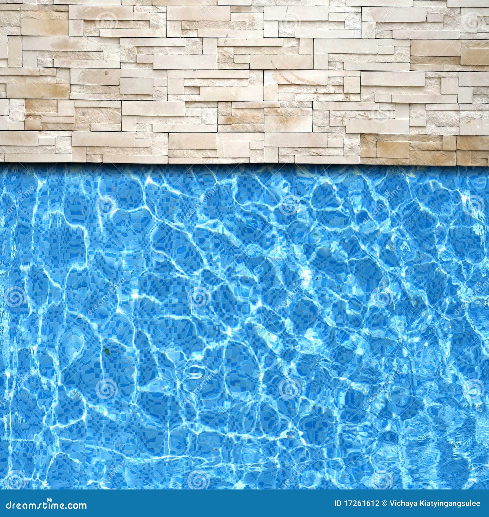 Red Brick Pool Edge Stock Photography | CartoonDealer.com #20156180